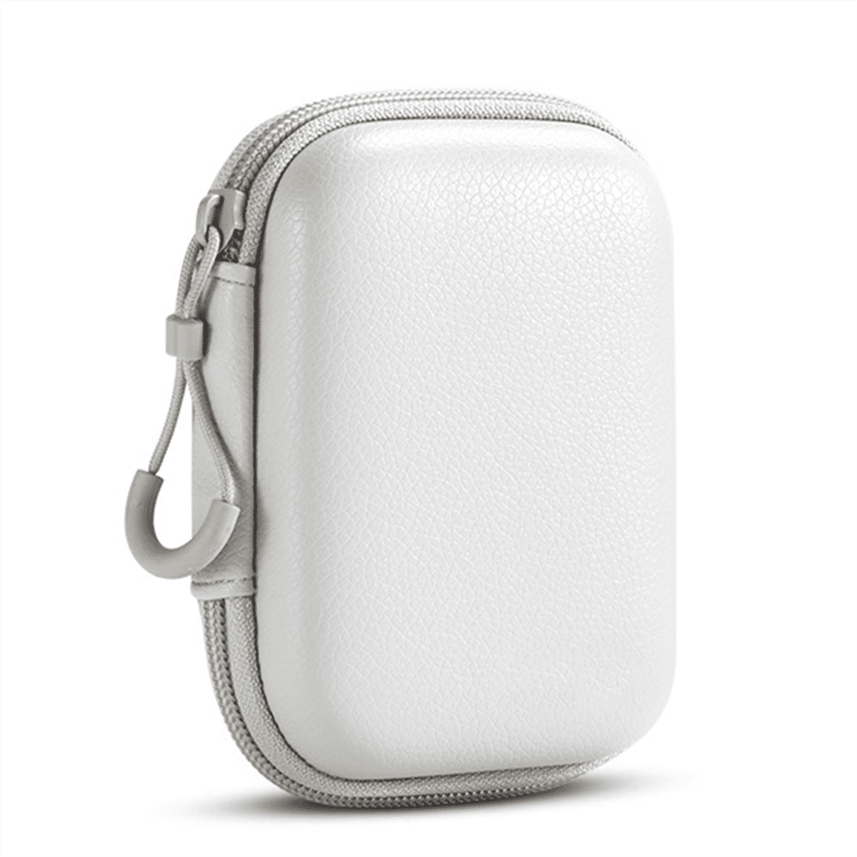 Pebbled Portable Mini Hard Shell Digital Gadgets Storage Bag Earphone ...
