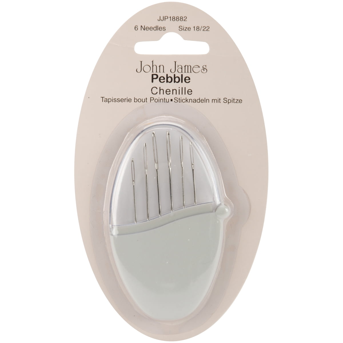 Pebbles Chenille Needles, Size 18/22 6/Pkg - Walmart.com