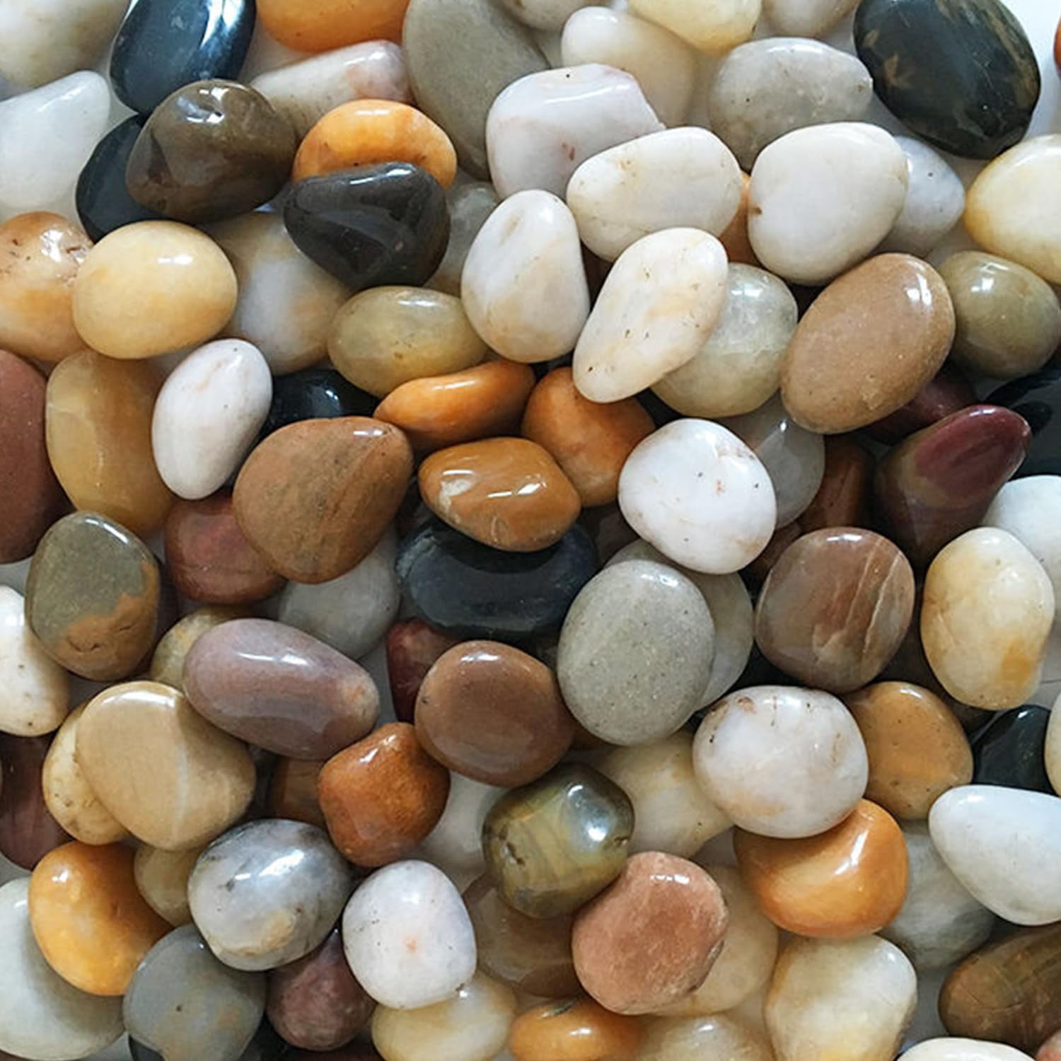 Pebbles Polished Gravel Natural River Rocks Ornamental Pebbles Garden ...
