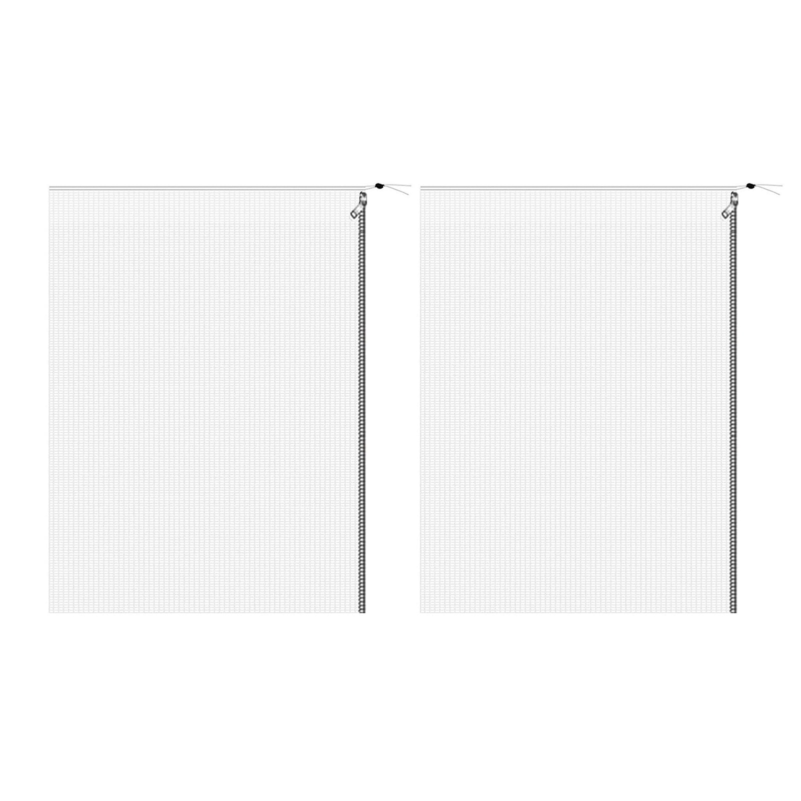 Pebbuoy 1/2Pcs Bird Insect Barrier Netting Zipper Design Breathable ...