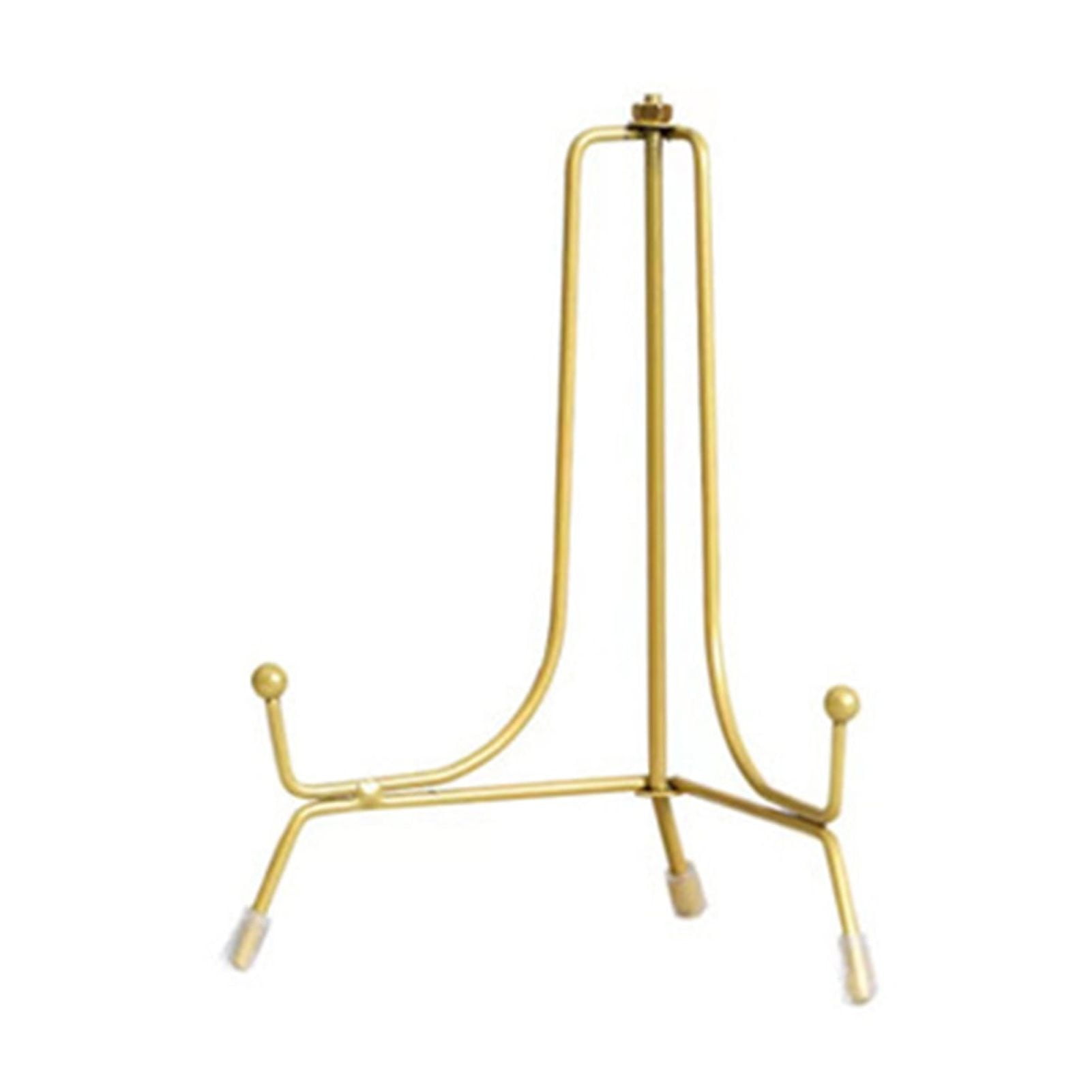 Pebbuoy 1/3Pcs Plate Stand Metal Picture Frame Holder High Stability ...