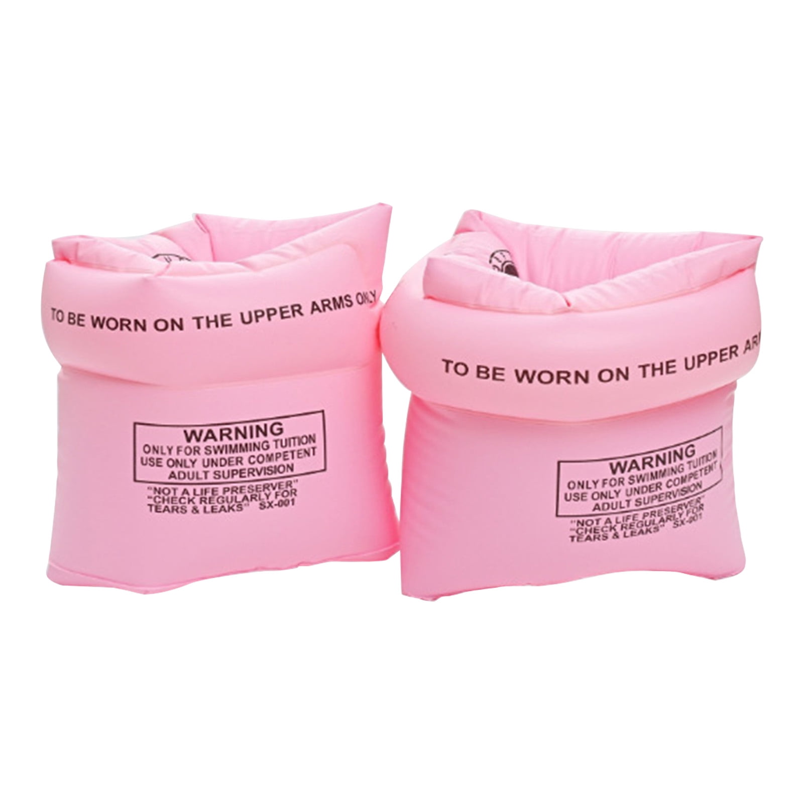 Pebbuoy 1 Pair Adults Arm Float Inflatable Swimming Arm Band Floating ...