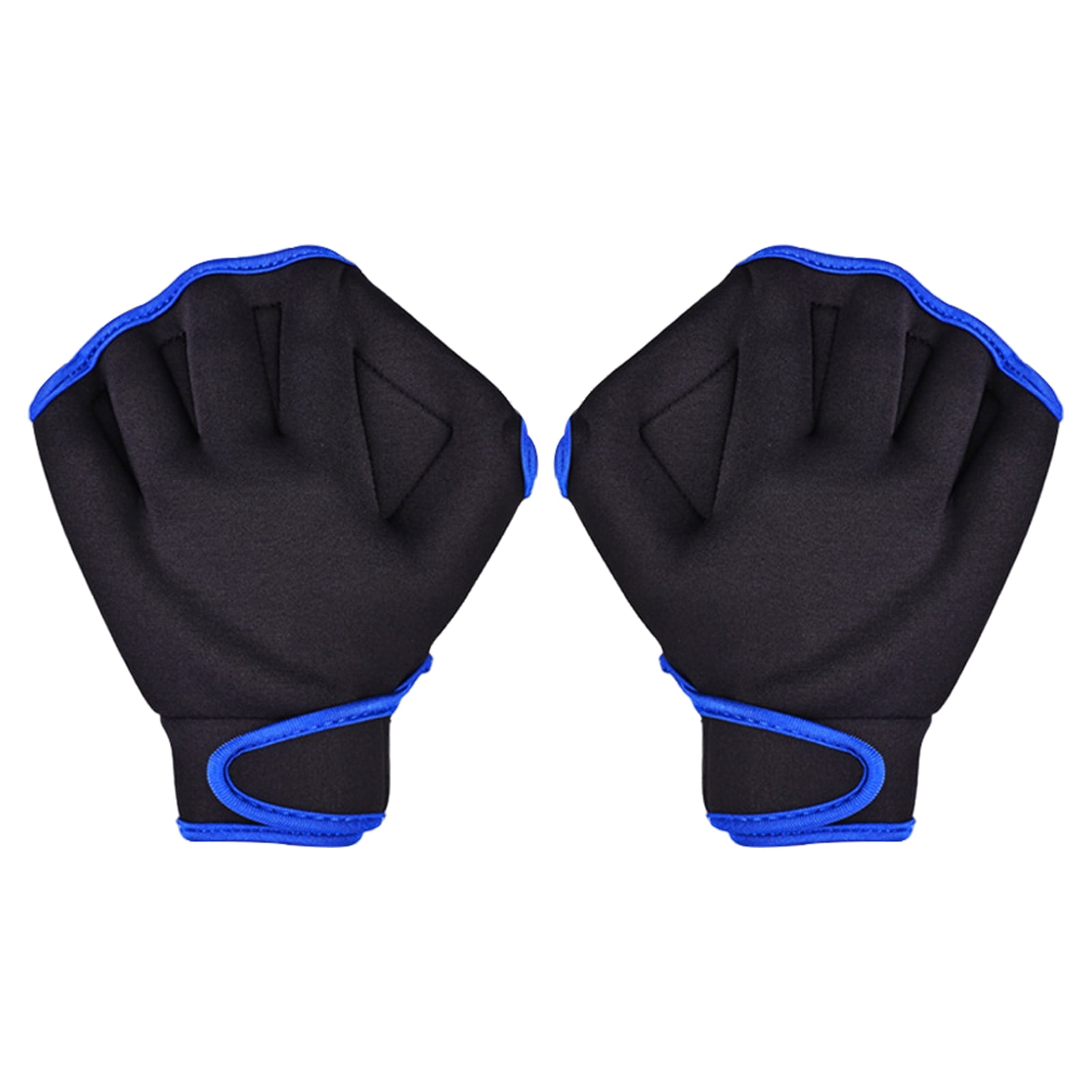Pebbuoy 1 Pair Swimming Gloves Adjustable Men Women Aquatic Swim ...