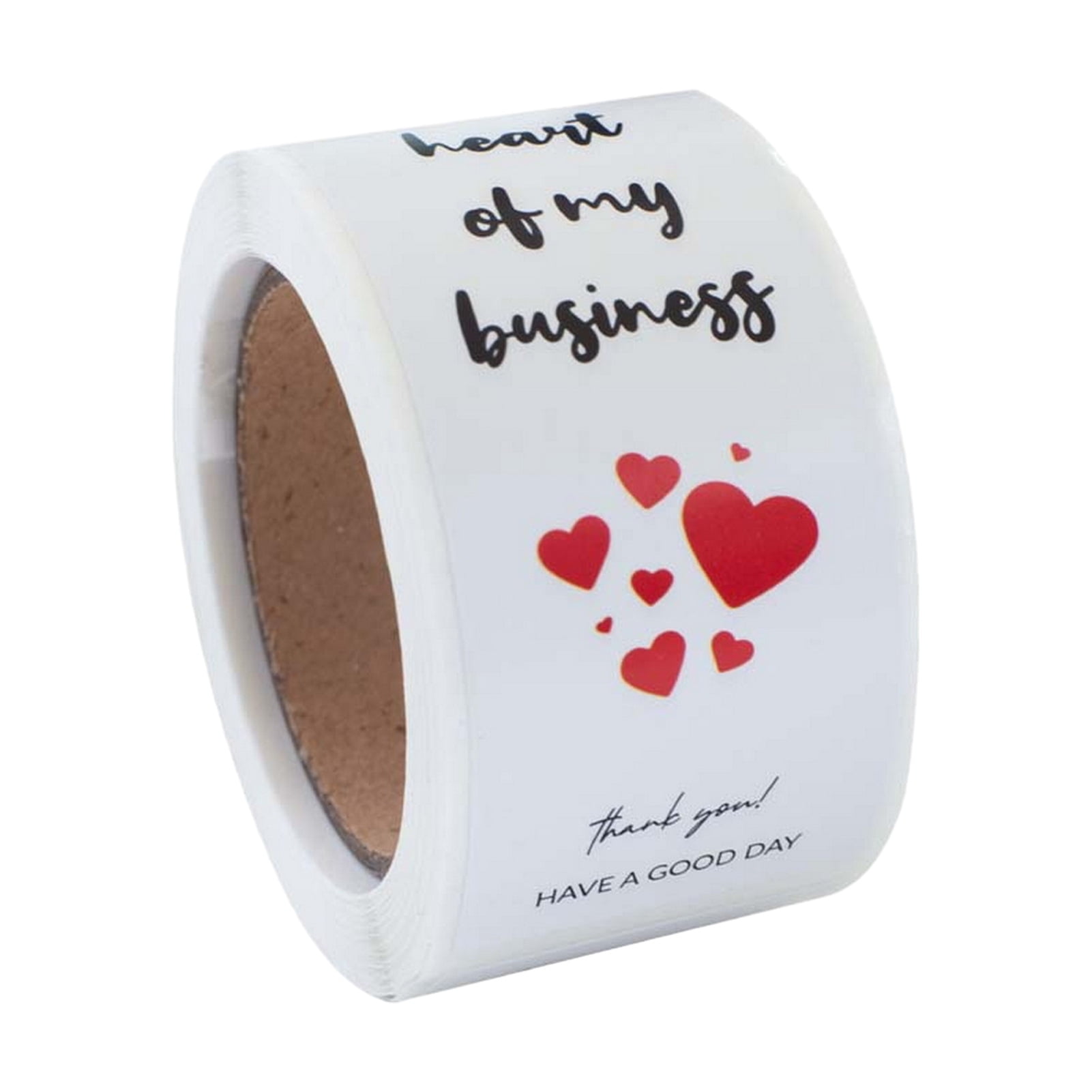 Pebbuoy 1 Roll Sealing Sticker Self-adhesive Gift Box Label Sticker ...