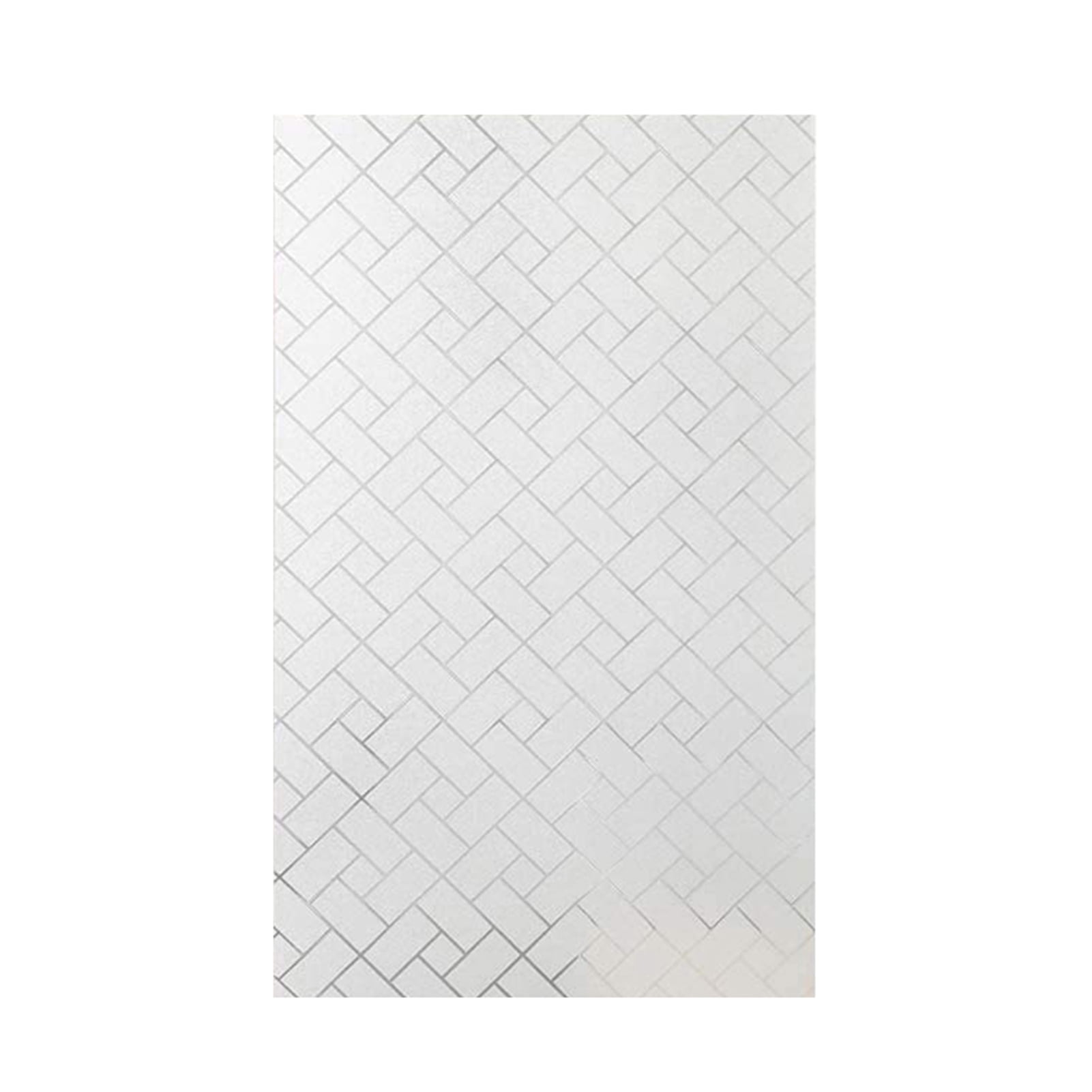 Pebbuoy 1 Roll Static Frosted Window Film Privacy Removable UV Sun ...
