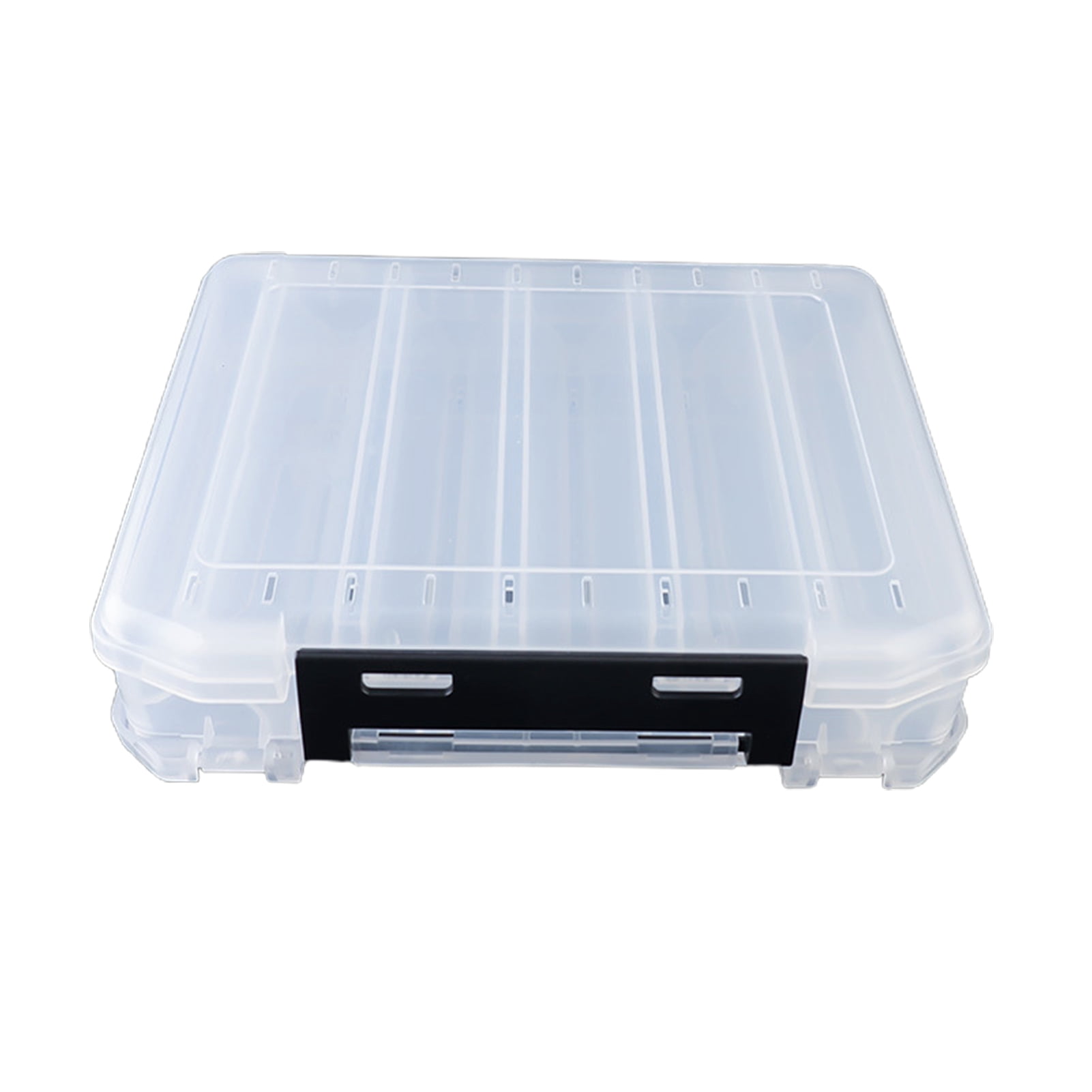 Pebbuoy 10/14/16 Grids Tackle Box Fishing Lure Container with Handle ...