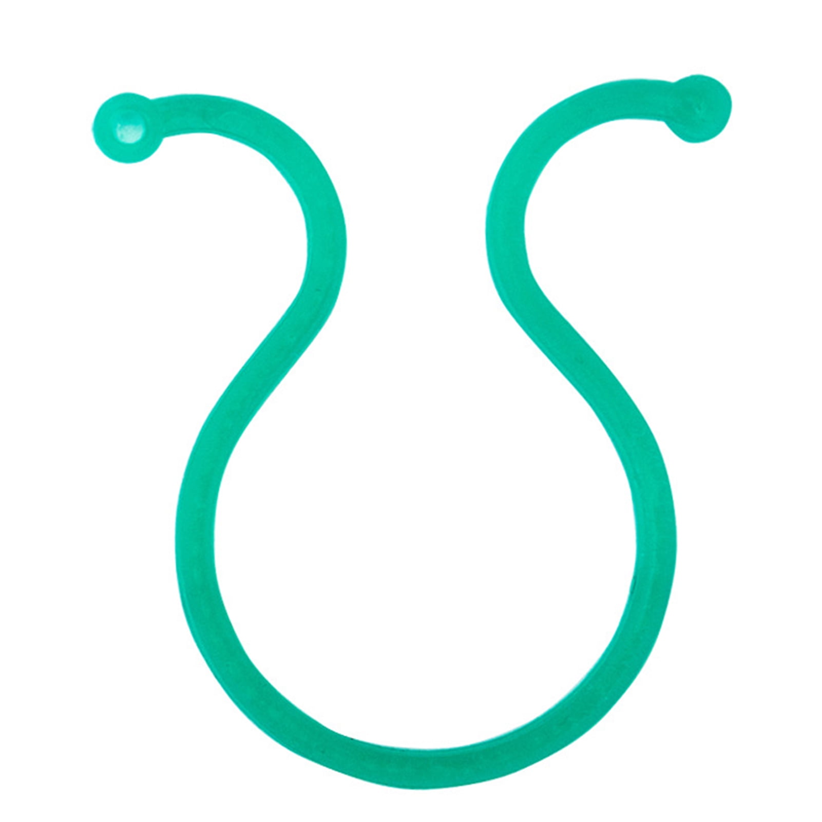 Pebbuoy 100/200 Pcs Plant Support Clips Reusable Gourd Buckle Clips ...