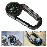 PAPADA Survival Pocket Watch Compass for Backpacking Hiking with Chain ...