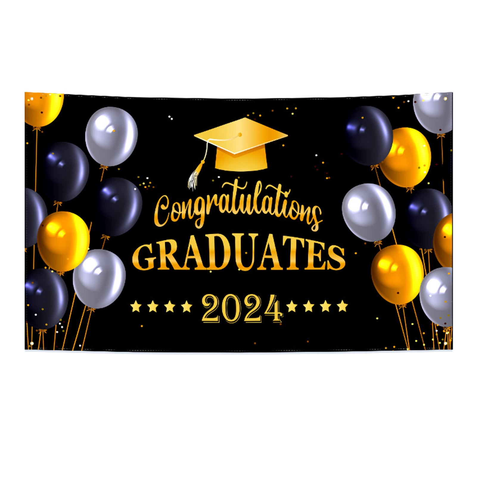 Pebbuoy 2024 Happy Graduation Banner Congratulation Graduates Letter ...