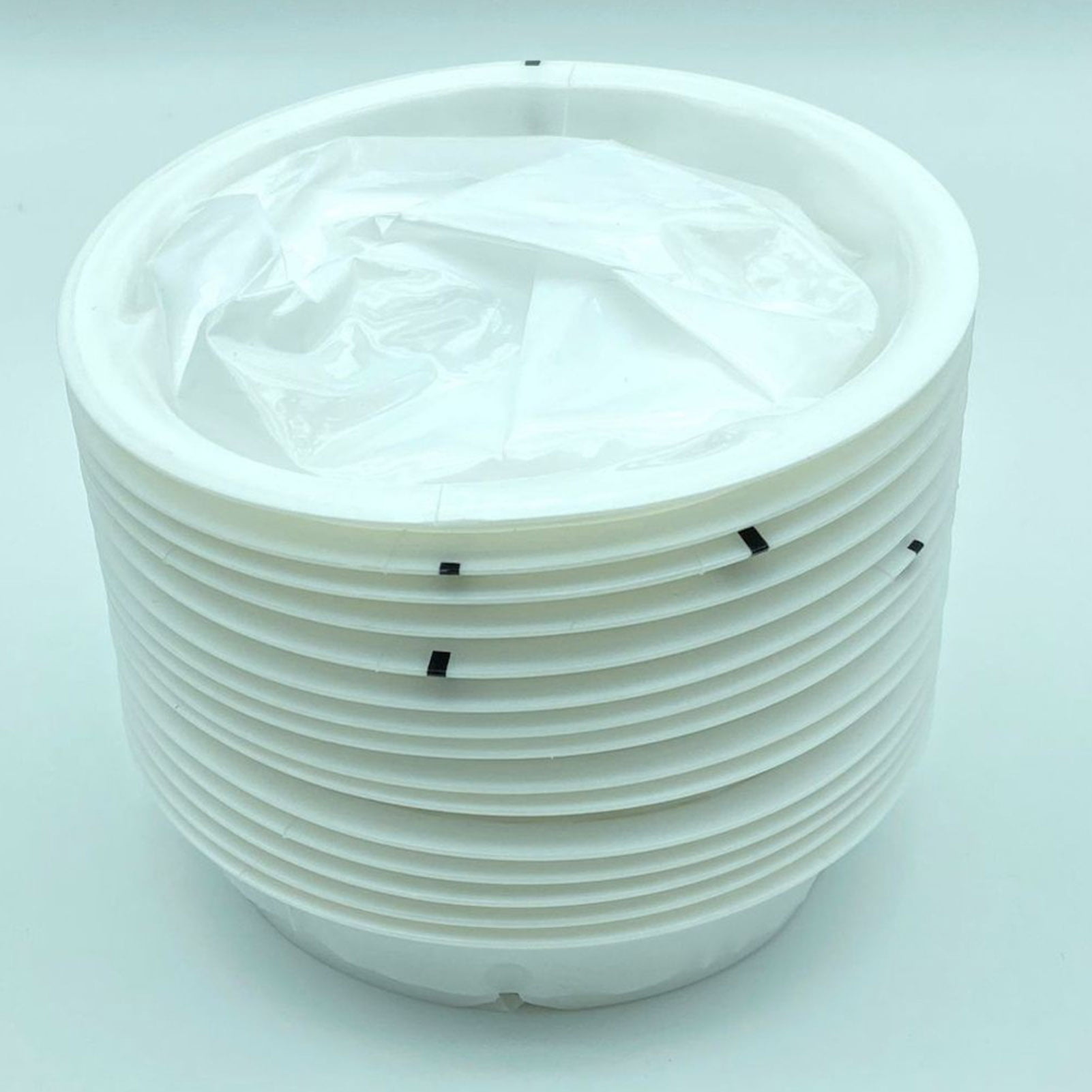 Pebbuoy 25Pcs 1000ML Disposable Vomit Bag Leakproof Thick Car Throw Up ...