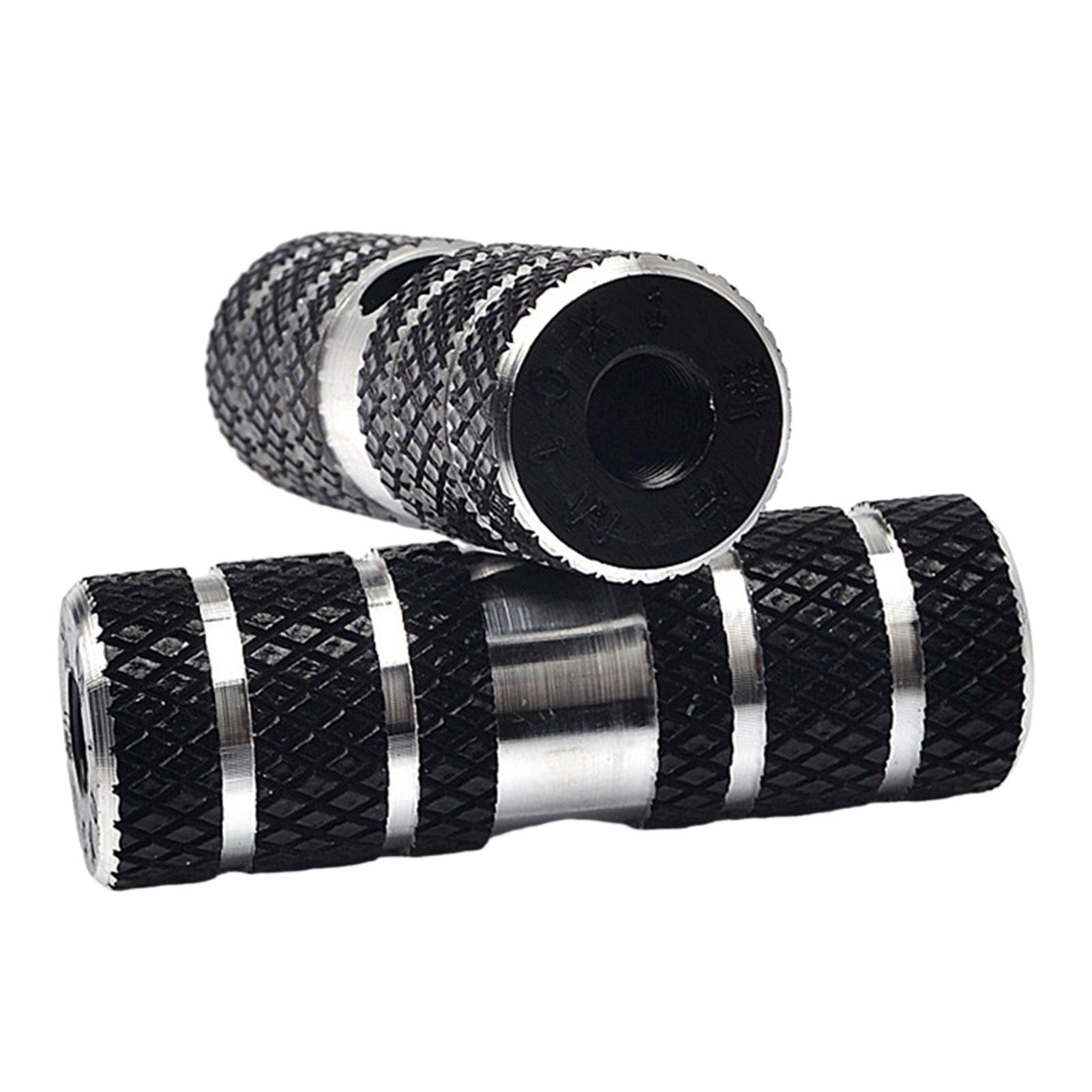 Pebbuoy 2Pcs Aluminum Alloy Bike Pegs Foot Pedals Backseat Stands Foot ...