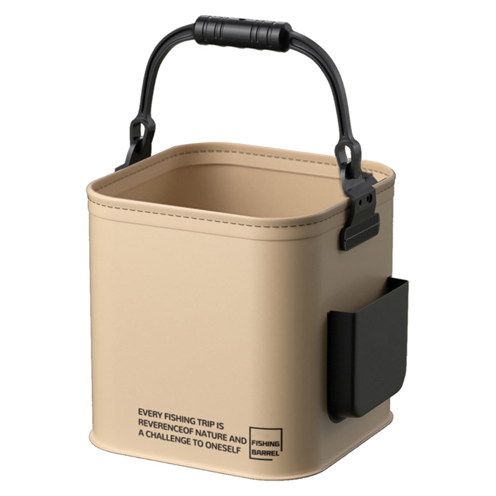 Pebbuoy 8L Foldable Outdoor Bucket Waterproof Multi-Functional ...