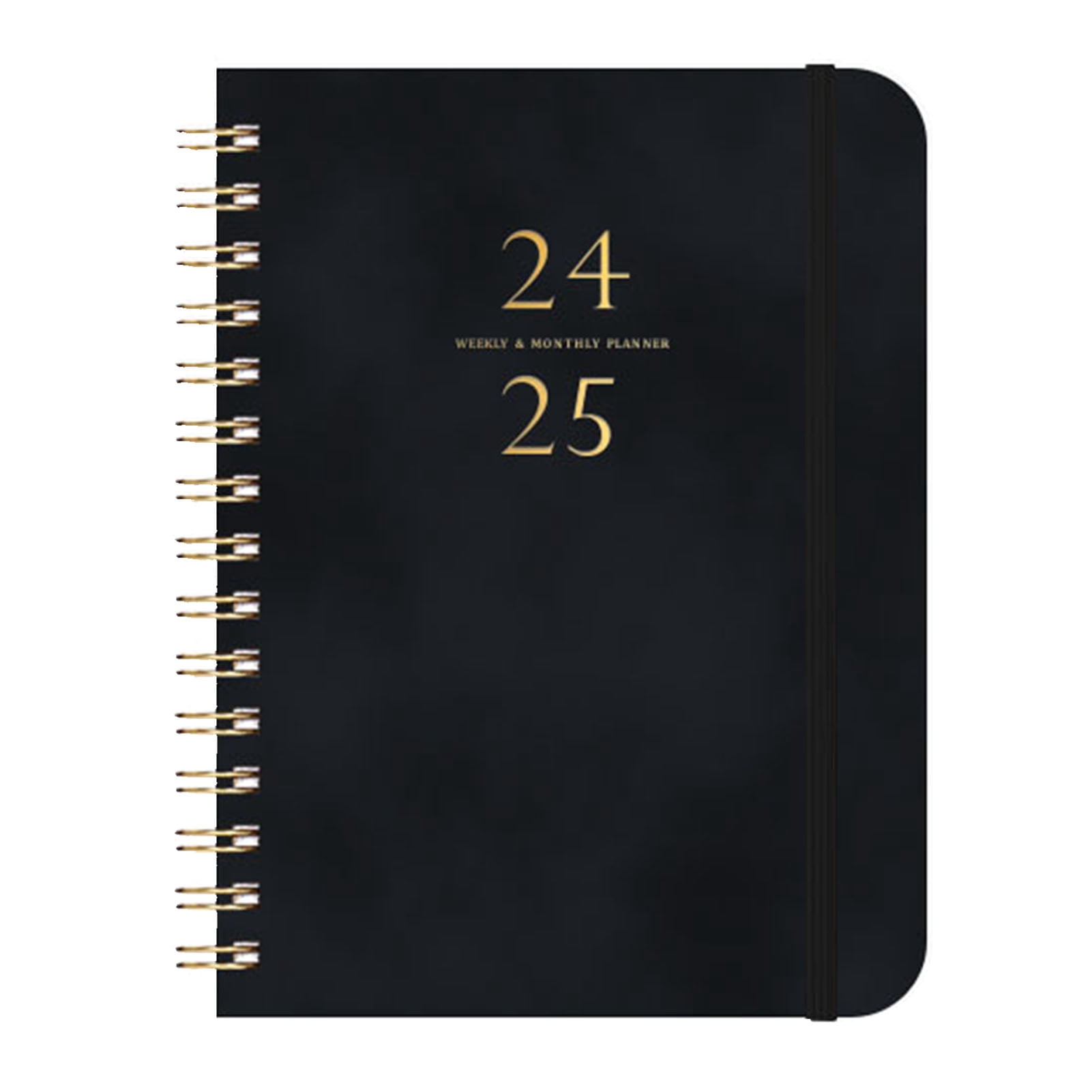 Pebbuoy Academic Year Weekly Monthly Planner Notebook Spiral Coil ...