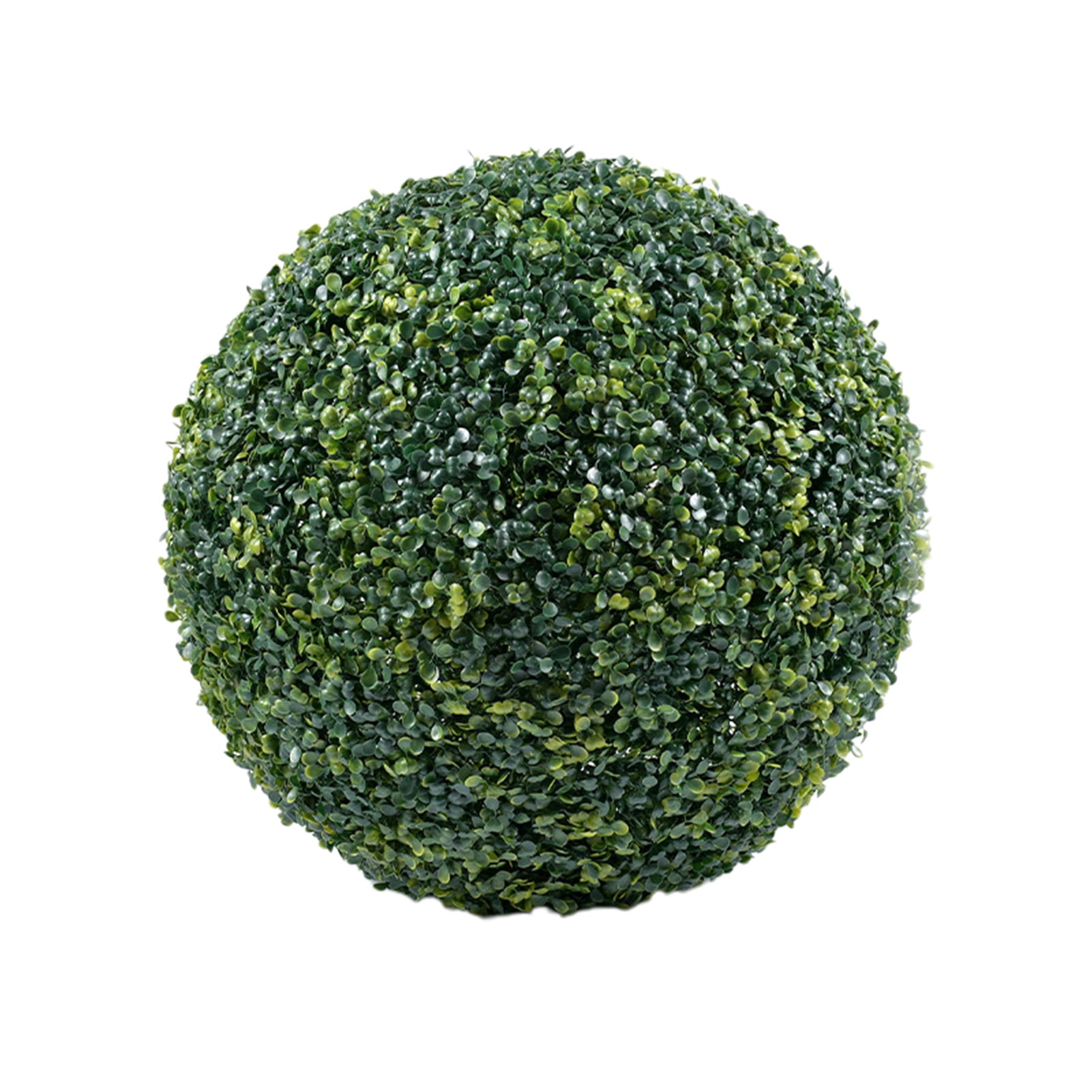 Pebbuoy Artificial Plant Topiary Ball Decoration Faux Boxwood Ball UV ...