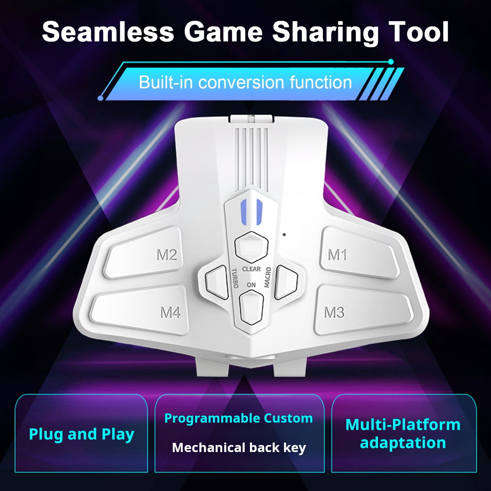 Pebbuoy Back Paddles Attachment with Turbo Macros Multi-Platform ...