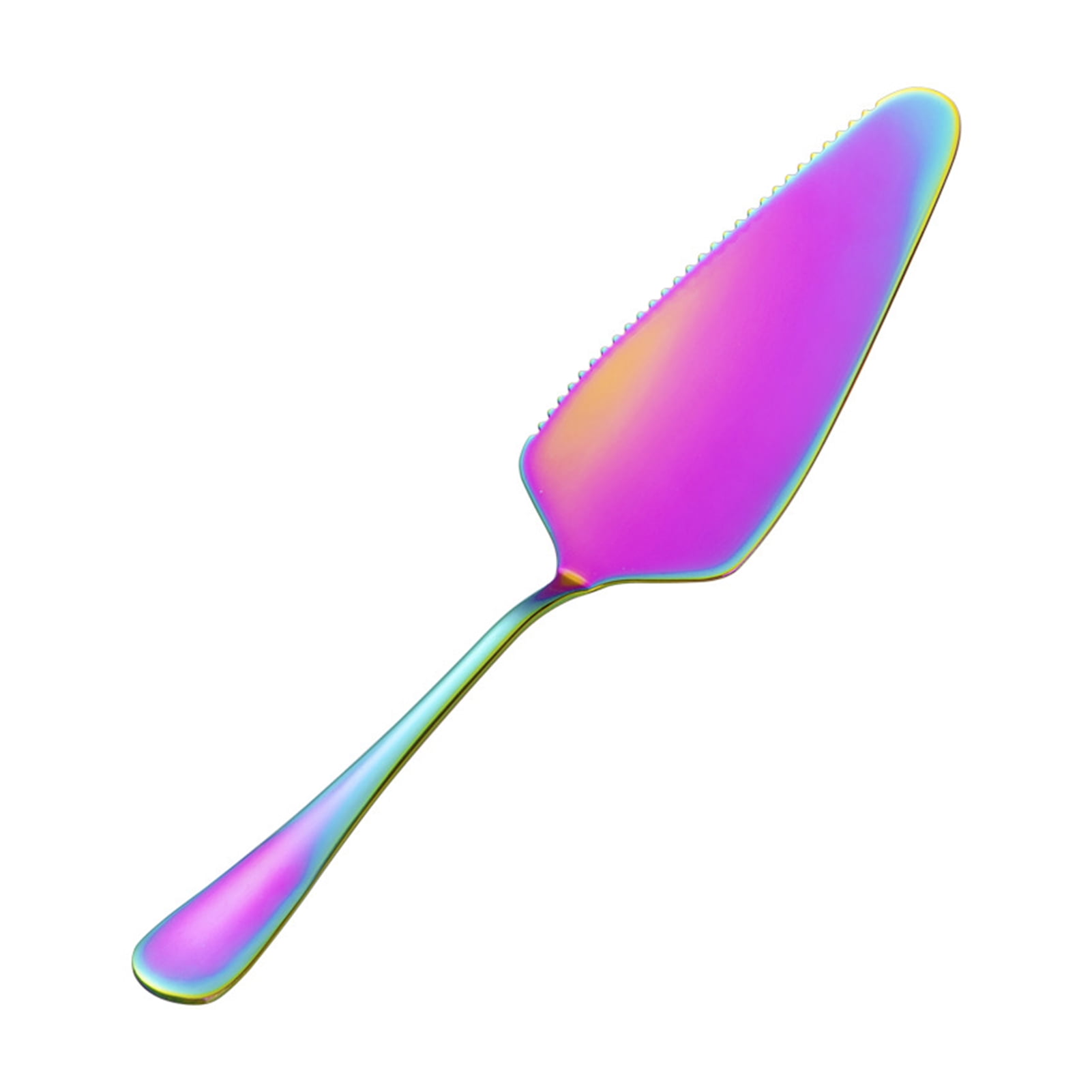 Pebbuoy Cake Spatula Smooth Surface Stainless Steel Cake Cutter Easy to ...