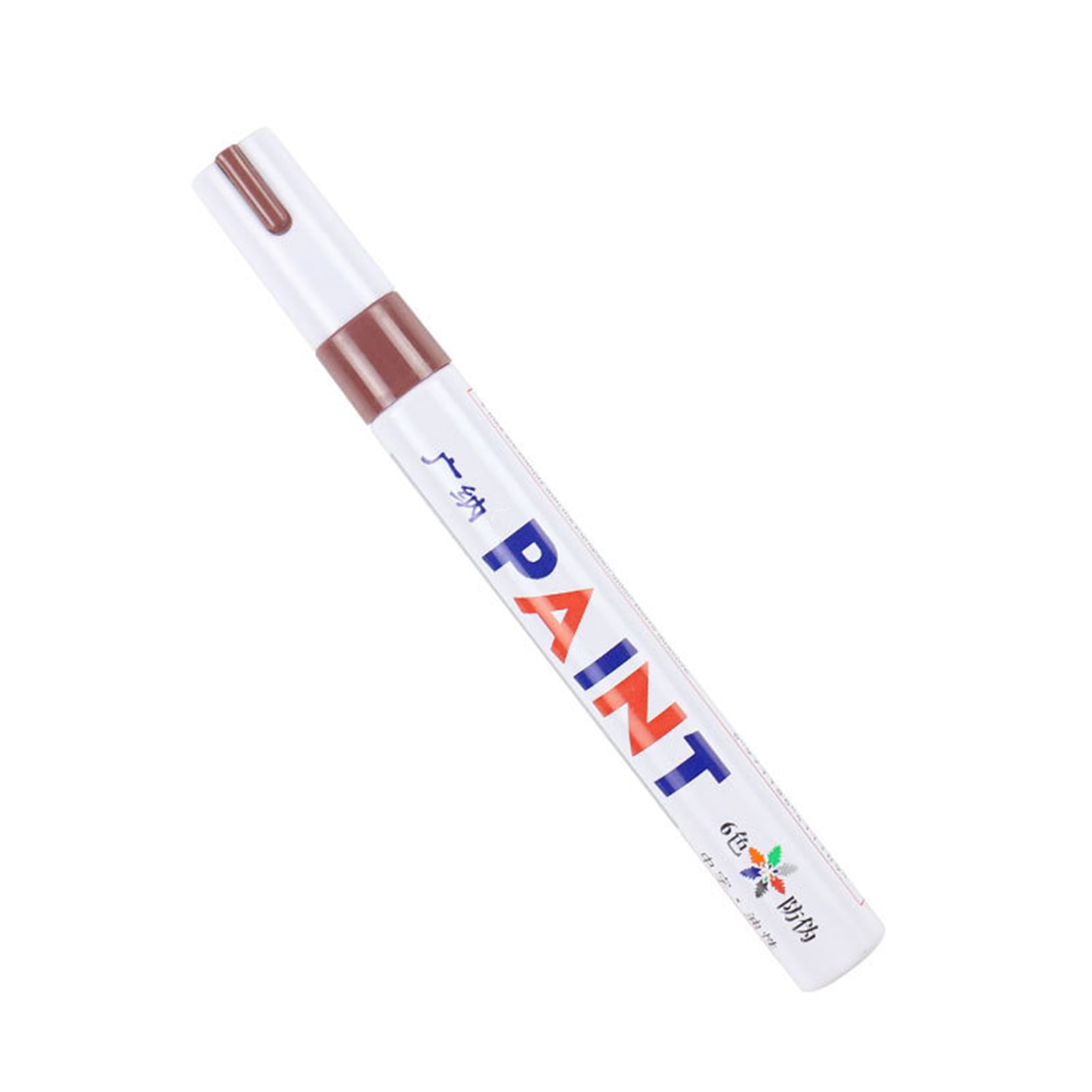 Pebbuoy Car Paint Pen 12 Colors Quick Dry Waterproof Oil Based Medium ...