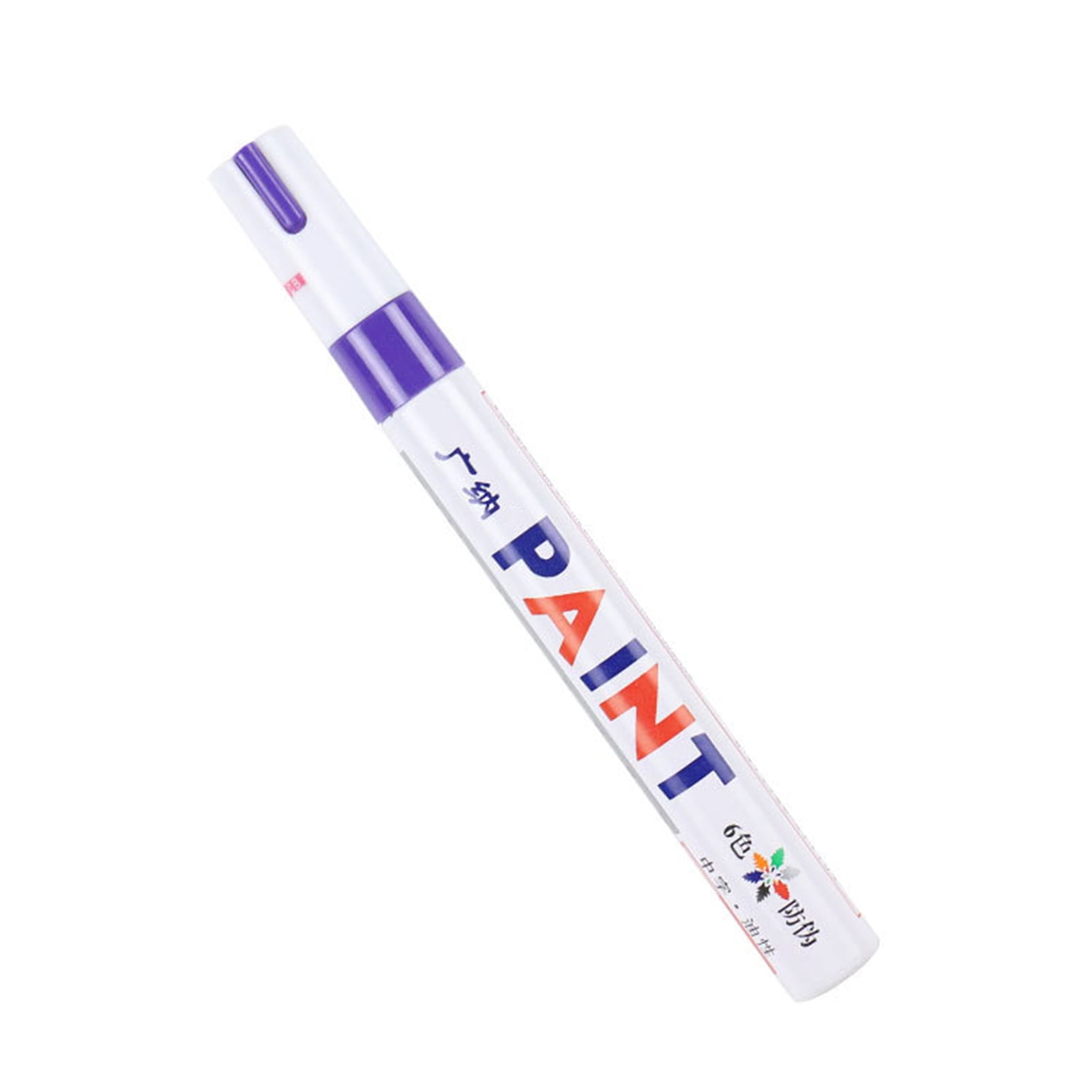 Pebbuoy Car Paint Pen 12 Colors Quick Dry Waterproof Oil Based Medium ...