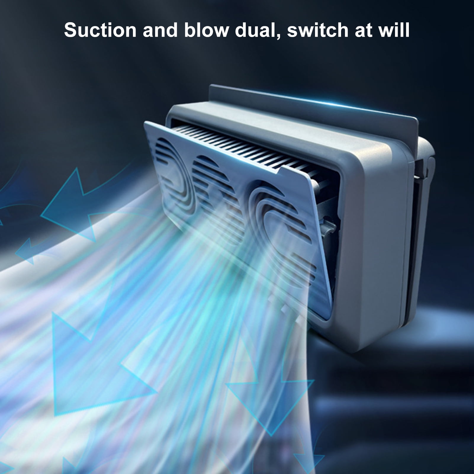 Pebbuoy Car Solar Ventilation Fan Solar Powered Car Window Exhaust Fan ...