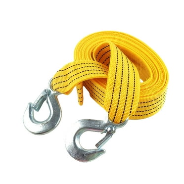 Tnarru Synthetic Winch Rope Car Towing Strap Portable 15M 8350lbs ...