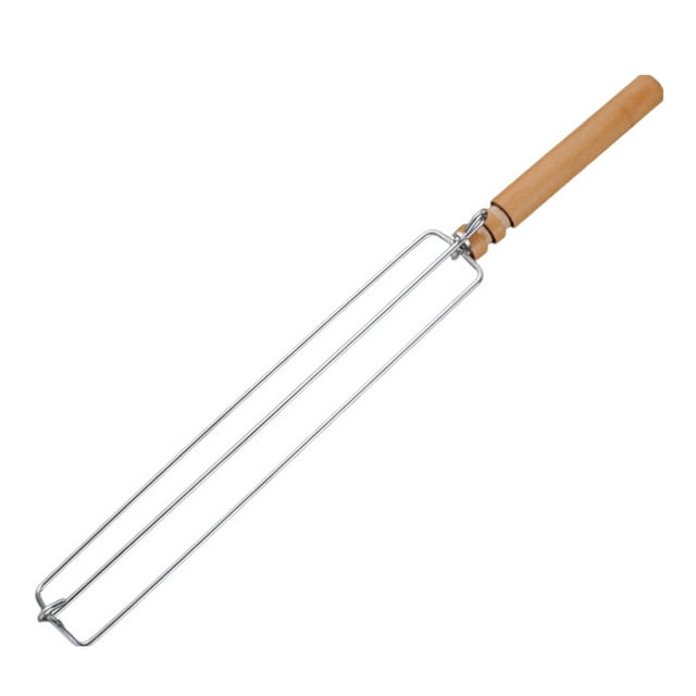 Pebbuoy Chicken Wing Rack for Grilling Metal BBQ Fork Wing Racks ...