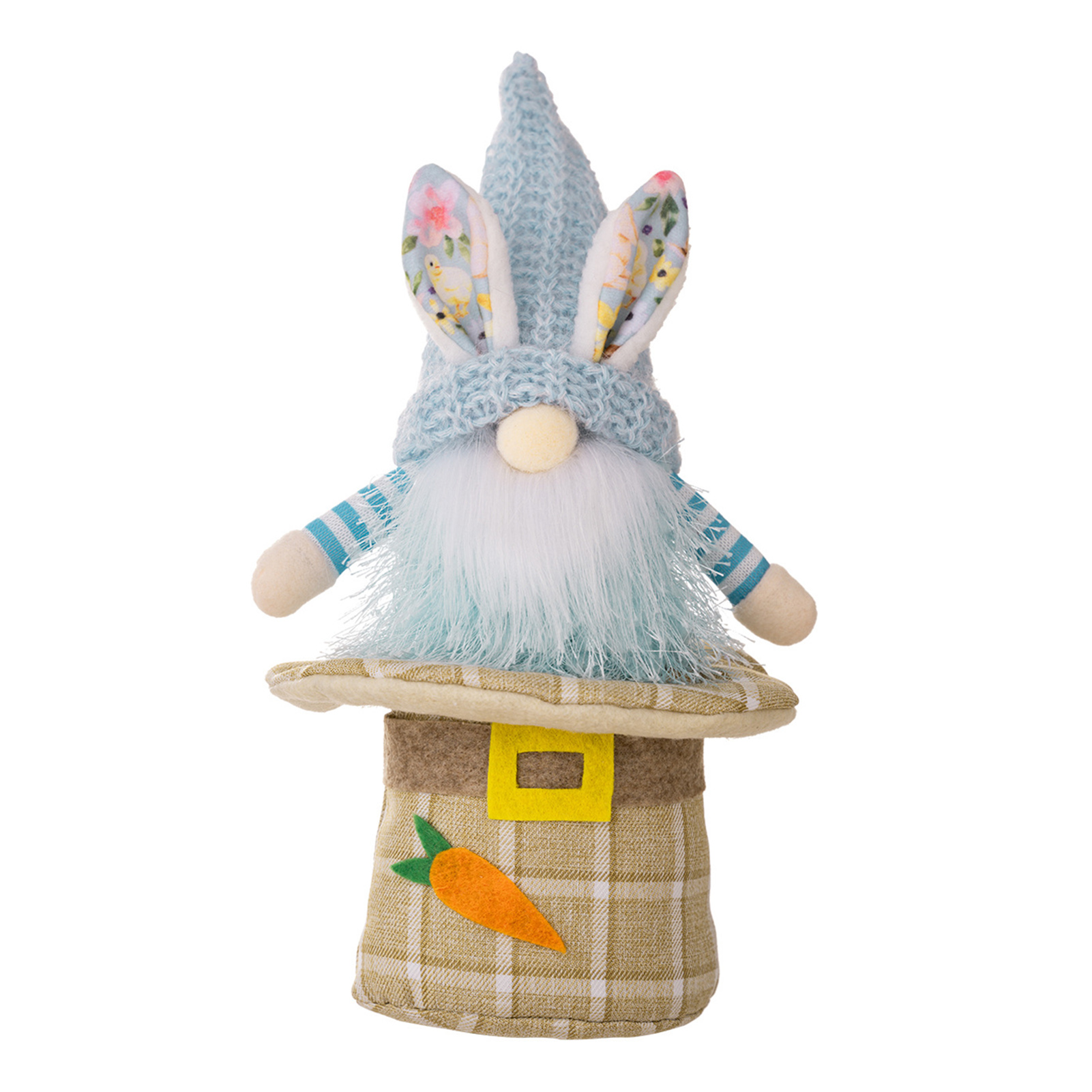 Pebbuoy Easter Faceless Gnome Rabbit Doll Hat Base Bunny Gnome Doll ...