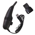 Pebbuoy Keyboard Vacuum Cleaner Powerful Suction Low Noise USB Plug ...