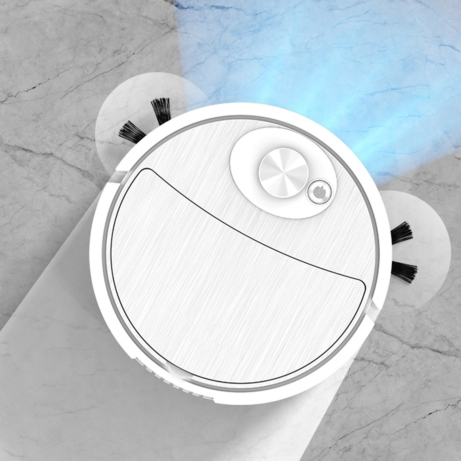 Pebbuoy Mini Cleaner Sweeping Robot,Super Suction Low Noise ...