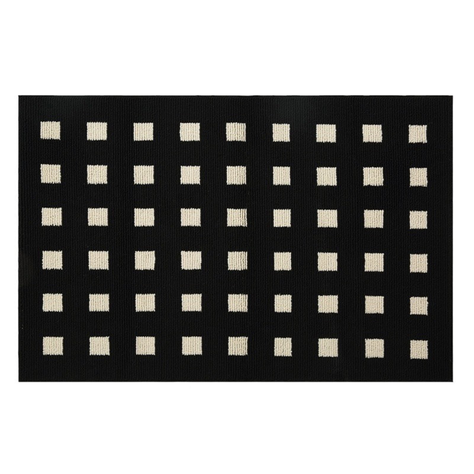 Pebbuoy PVC Kitchen Woven Mats for Floor Non-slip Washable Runner Rugs ...