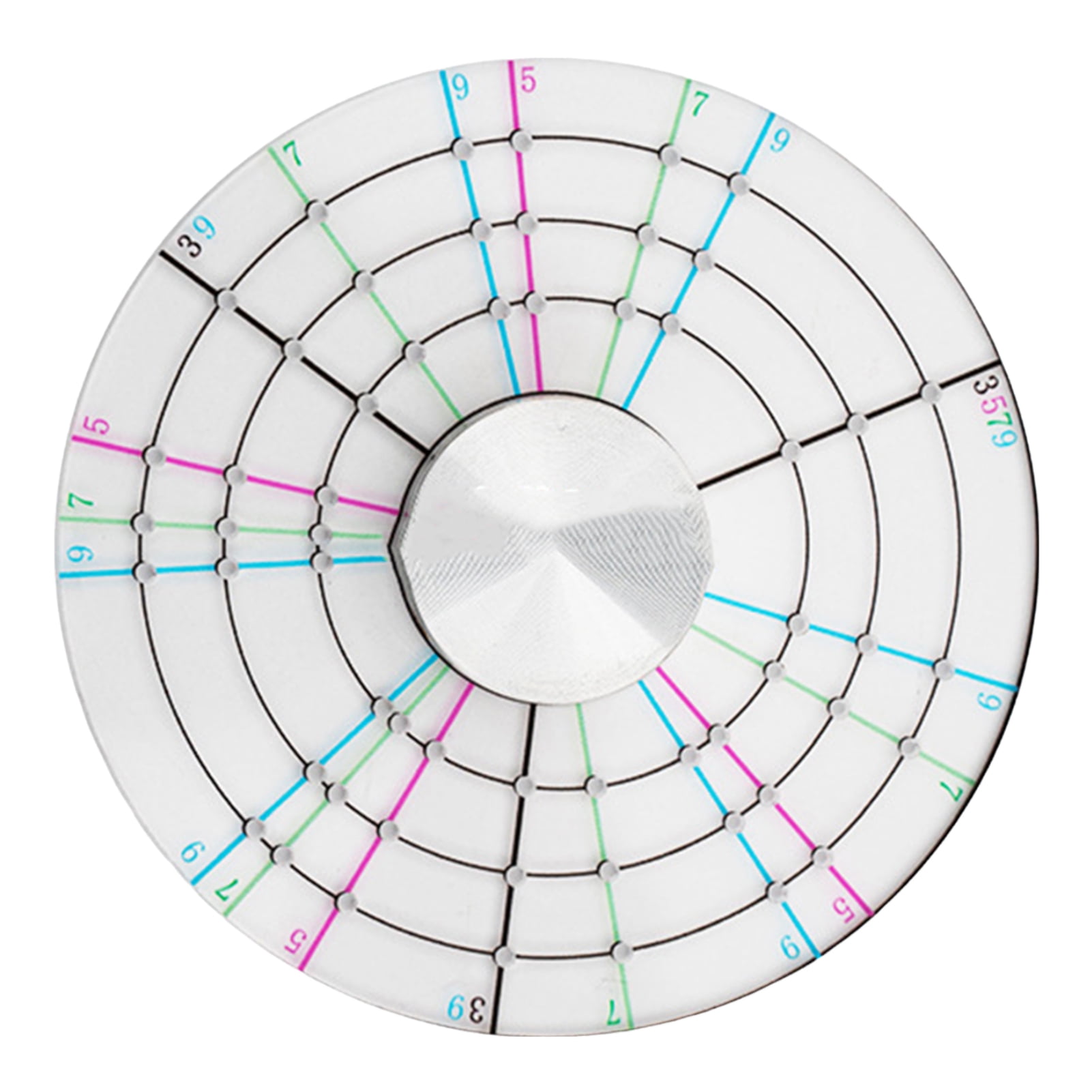 Pebbuoy Pottery Trimming Spinner Tool Ceramic Disc Wheel Trim Clay ...