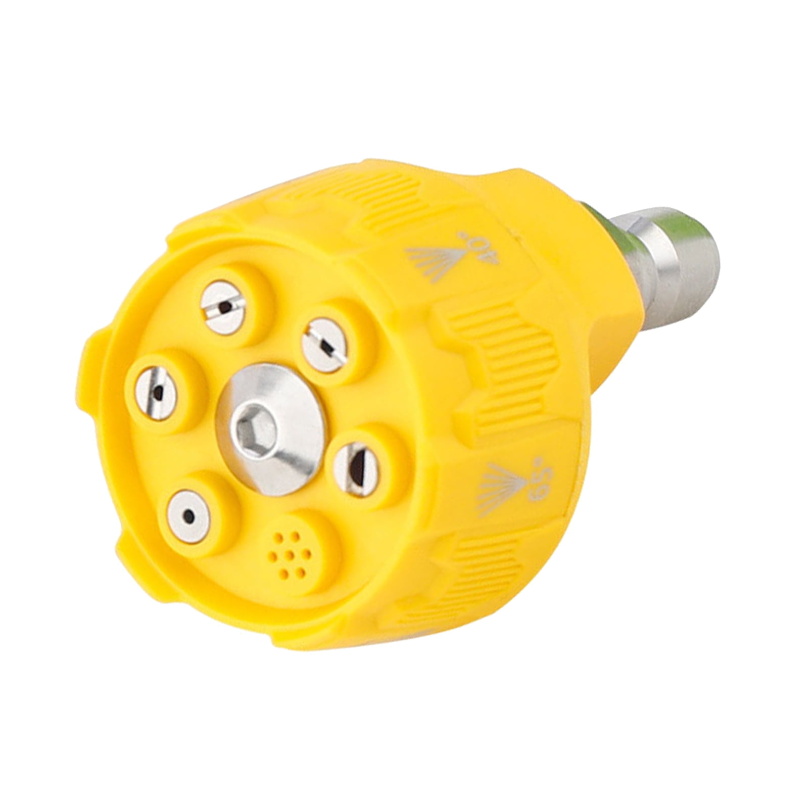 Pebbuoy Pressure Washer Nozzle 6 in 1 High Pressure Quick Change Over ...