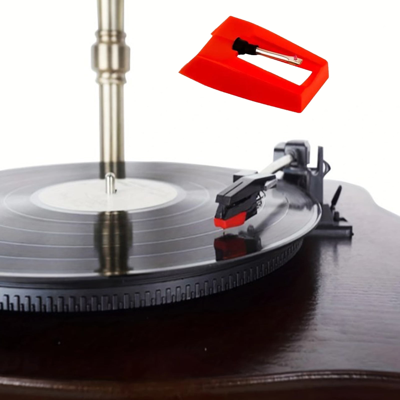 Pebbuoy Record Needles Replacement Turntable Needles Stylus Portable ...