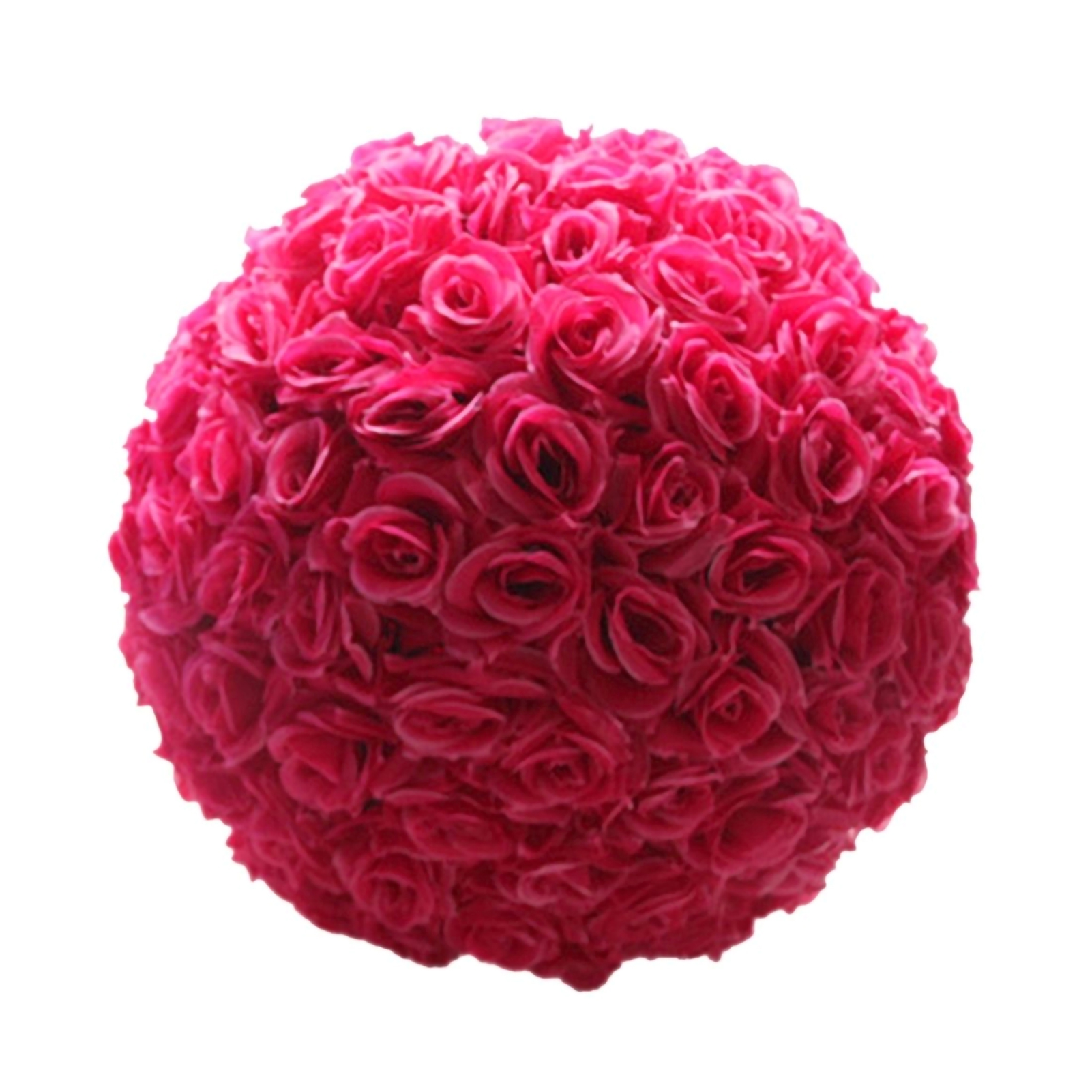 Pebbuoy Rose Flower Balls Blossoms,Plastic Rose Artificial Flowers ...