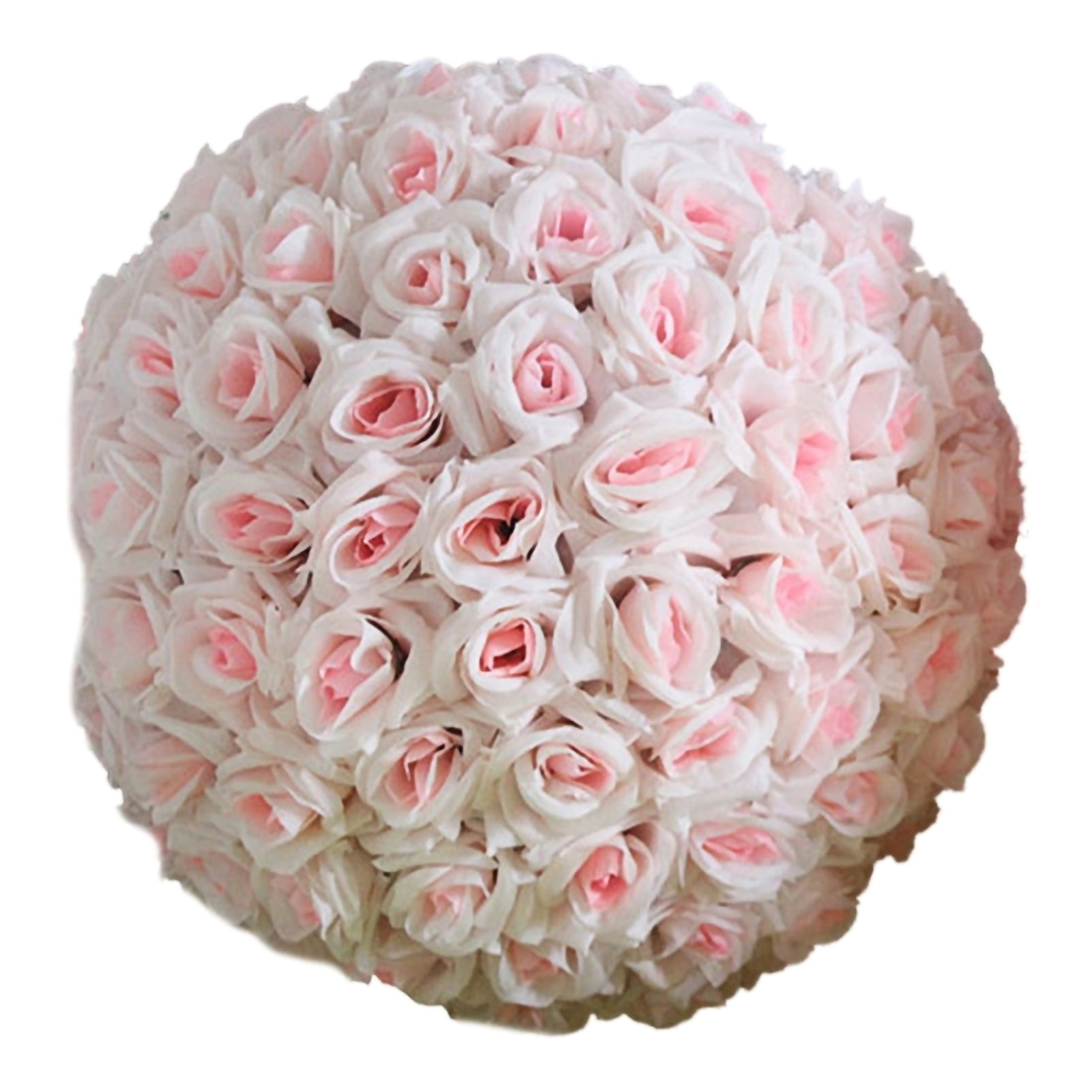 Pebbuoy Rose Flower Balls Blossoms,Plastic Rose Artificial Flowers ...