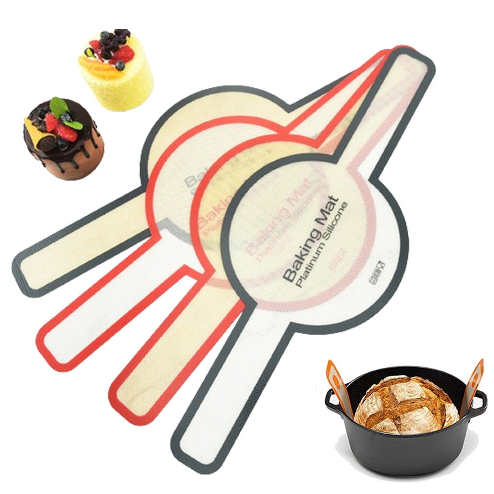 Pebbuoy Silicone Bread Sling Dutch Oven, With Extra Long Handles Bread ...