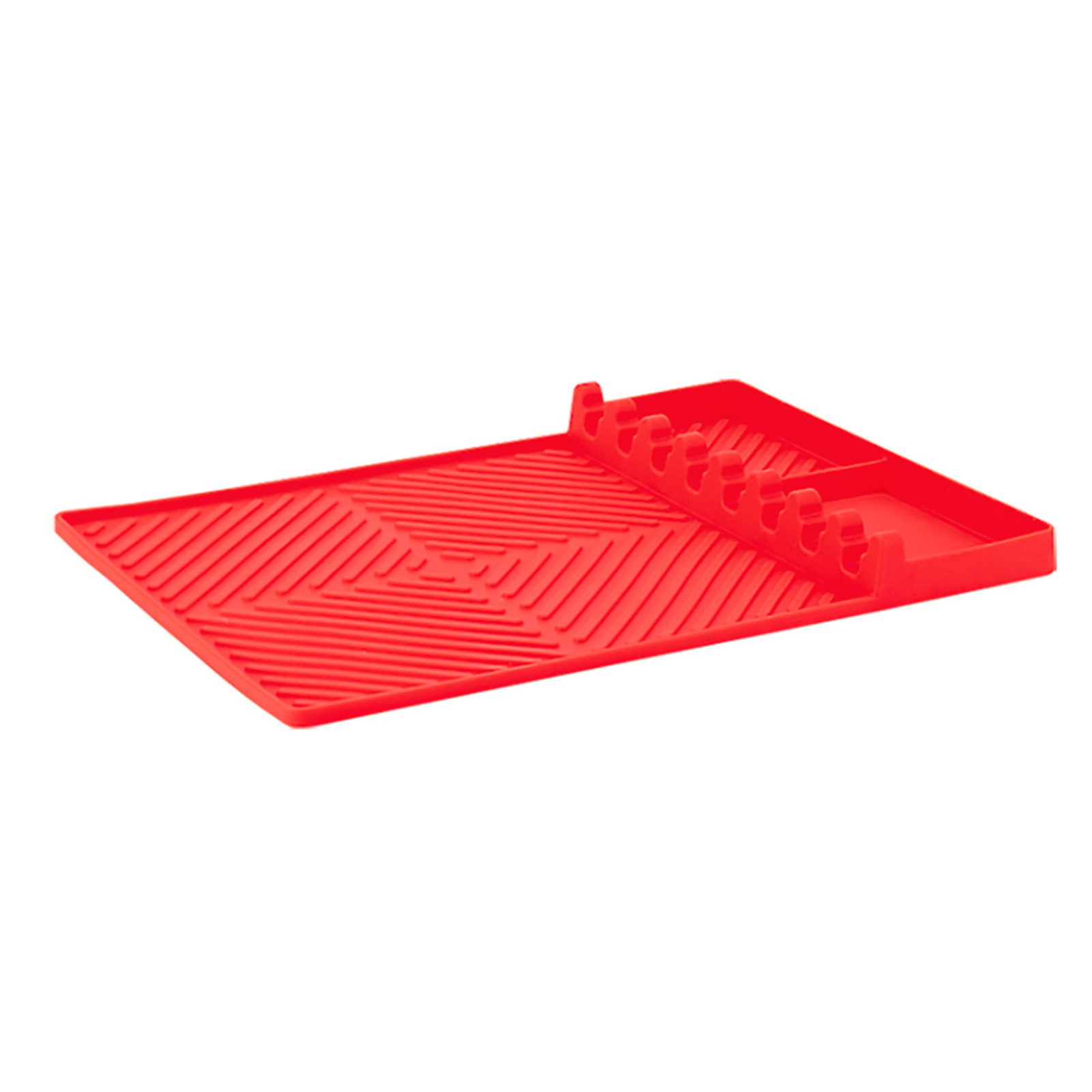 Pebbuoy Silicone Grill Side Shelf Mat for Blackstone BBQ Grill Heat ...