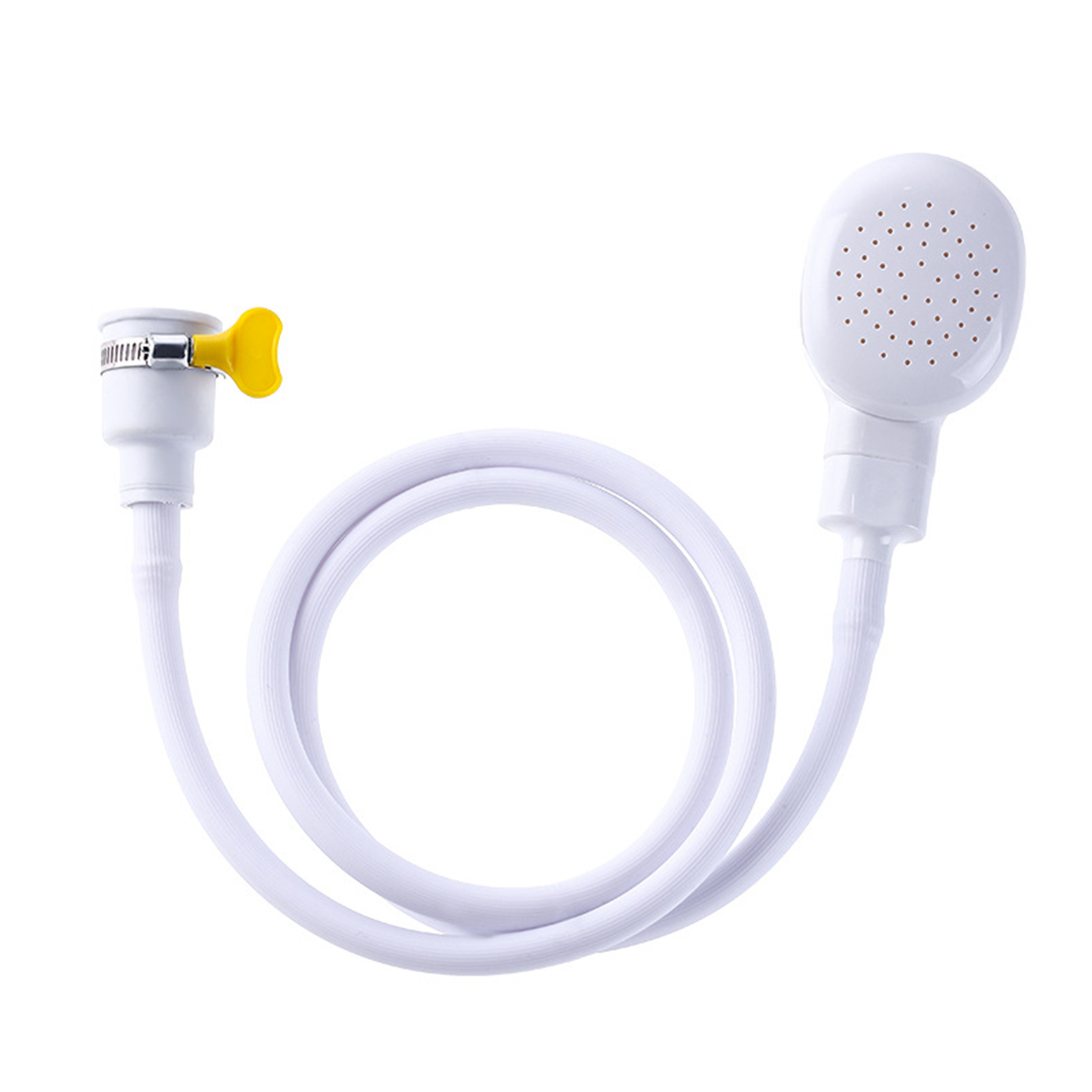 Pebbuoy Sink Spray Hose Portable Shower Head Lightweight Adjustable ...