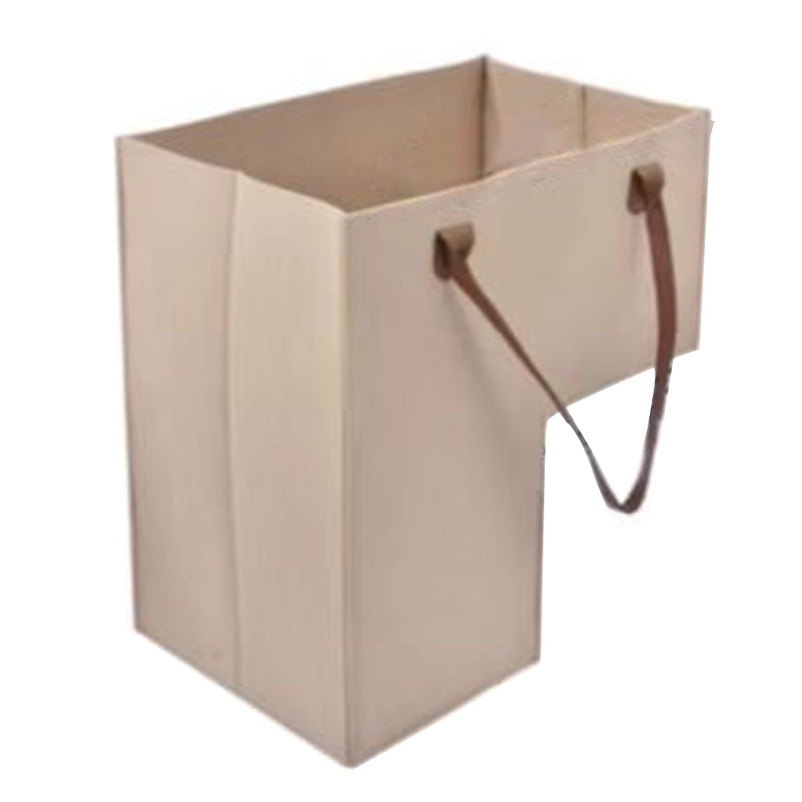 Pebbuoy Staircase Storage Box with Handles L-shaped Clothes Storage Bag ...