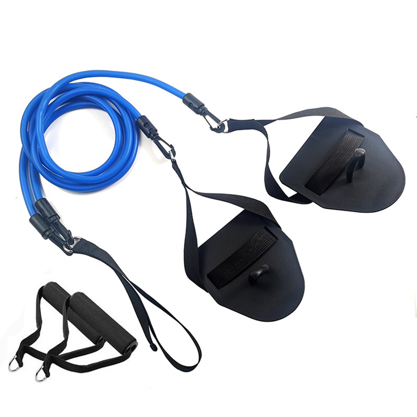 Pebbuoy Swimming Arm Strength Trainer with Paddles Professional ...