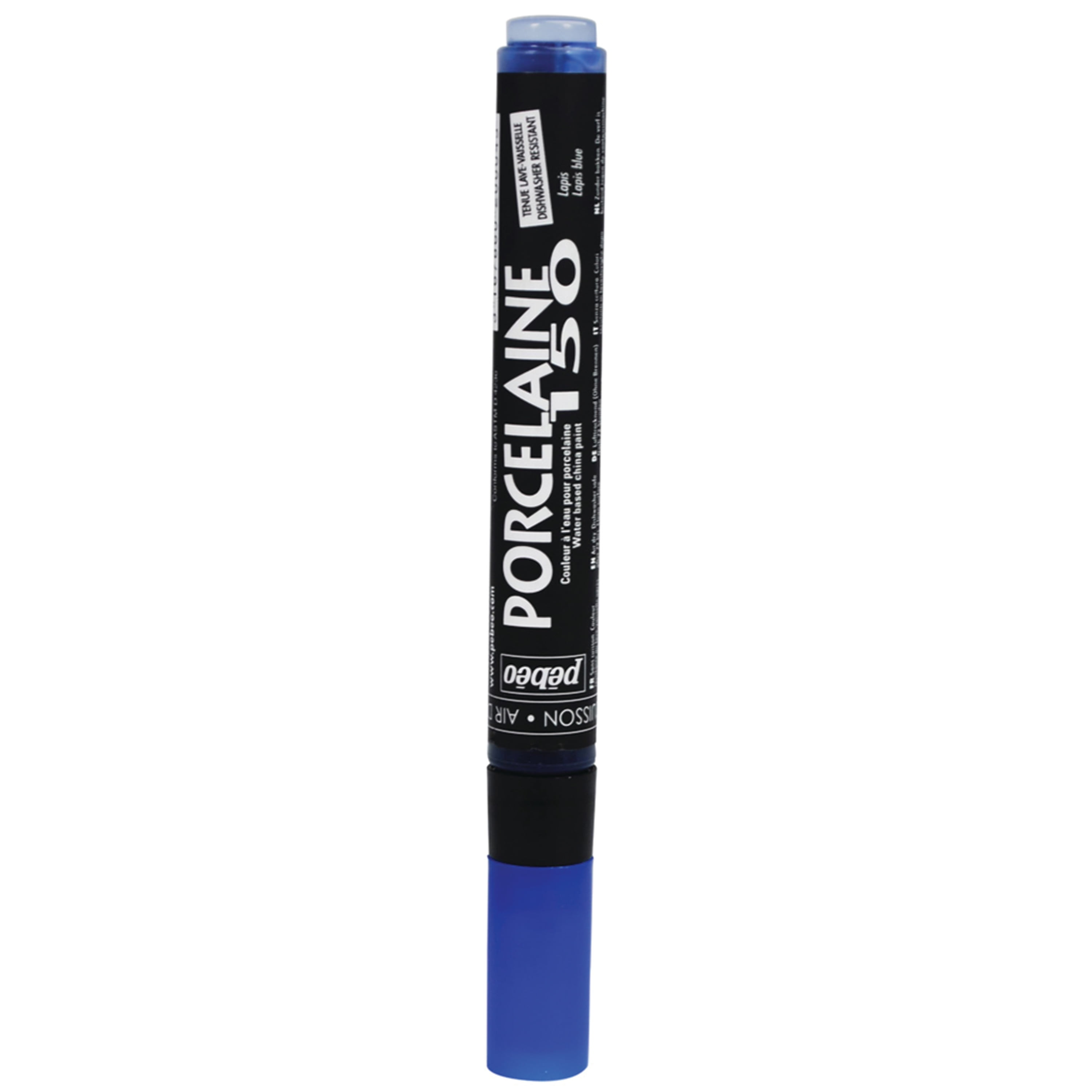 Pebeo Porcelaine 150 Marker, Medium, Lapis Blue - Walmart.com