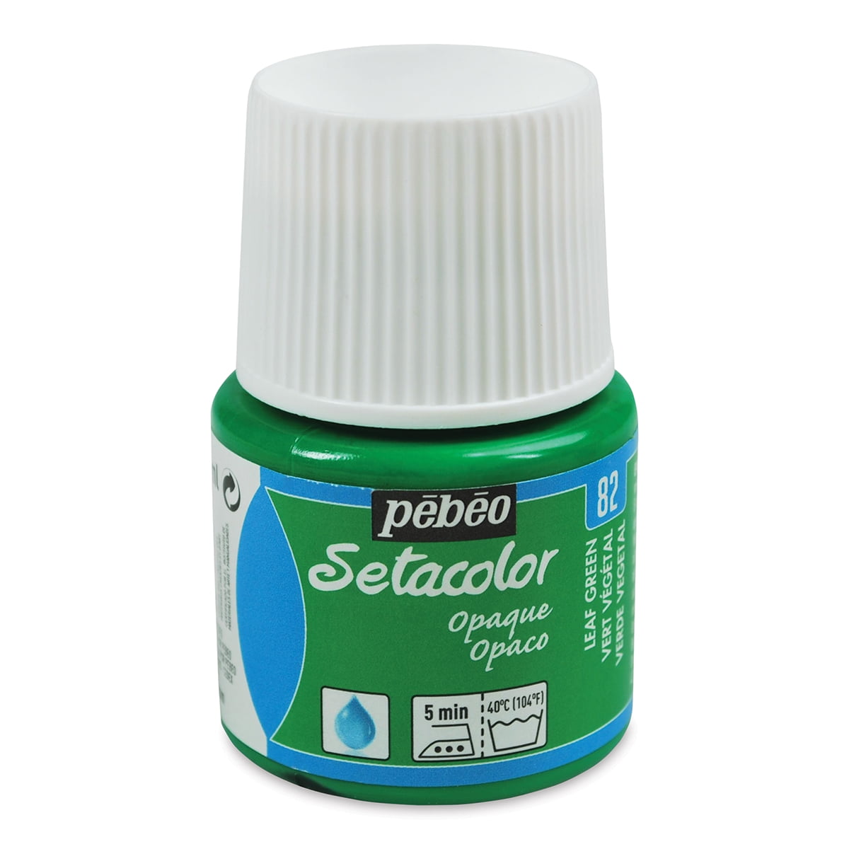Pebeo Setacolor Fabric Paint - Leaf Green, Opaque, 45 ml bottle ...
