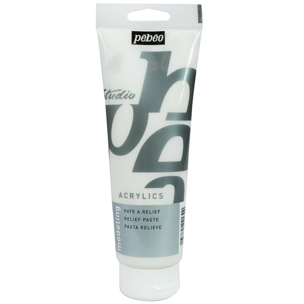 Pebeo Studio Acrylics Medium Modeling Paste 250 ml - Walmart.com