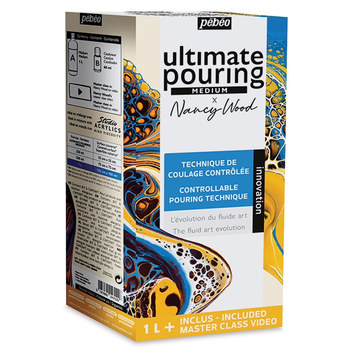 Pebeo Ultimate Pouring Medium - 1 L, Bottle - Walmart.com