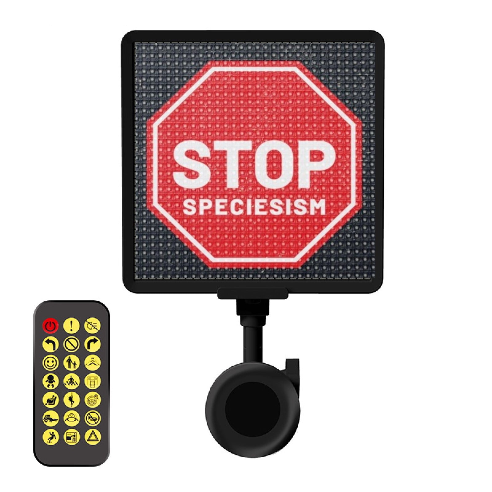 Pecham 6''x6'' Programmable Scrolling LED Sign Flexible LED Matrix ...