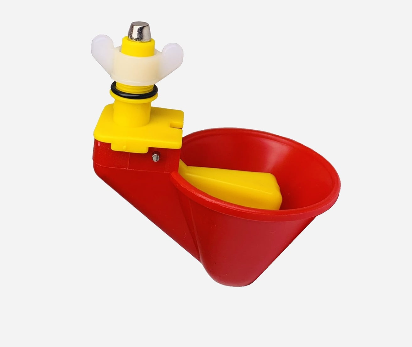 Peck Free Poultry Drinker Cup Waterer (4 pcs) for chickens, quail ...