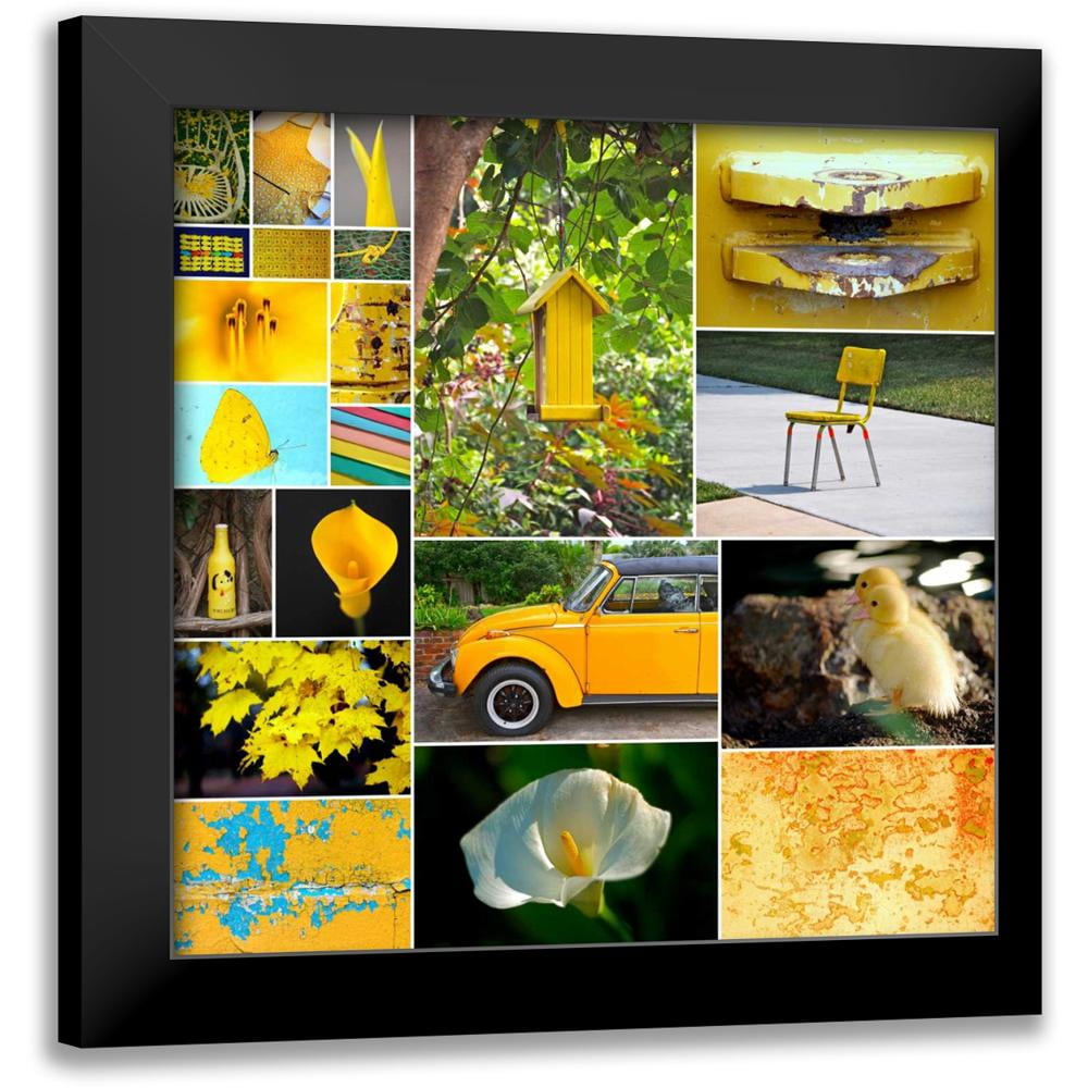 Peck, Gail 15x15 Black Modern Framed Museum Art Print Titled - Hello ...