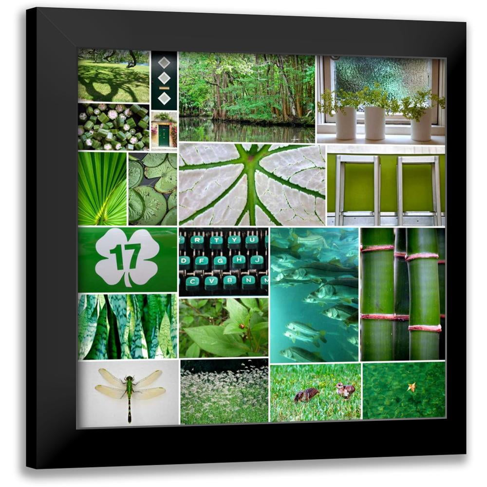Peck, Gail 20x20 Black Modern Framed Museum Art Print Titled - Forest ...