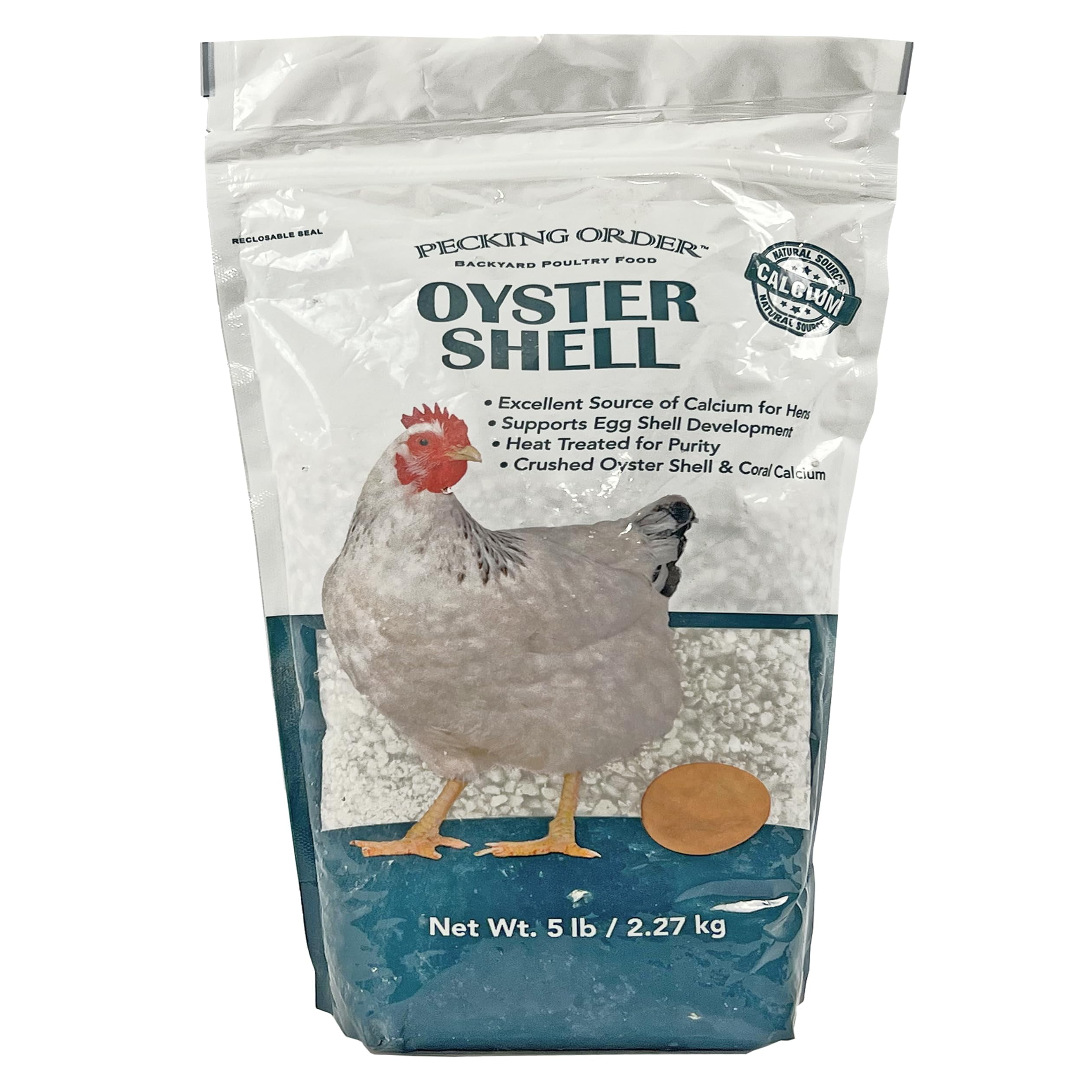 Pecking Order Oyster FEV6 Shell - Calcium Supplement to Support Laying ...