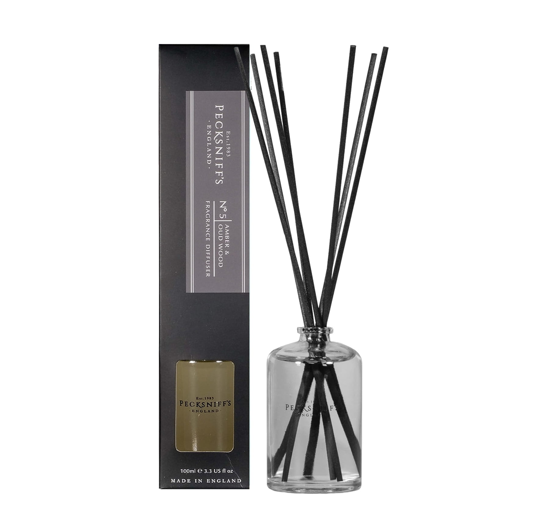Pecksniffs Amber & Oud Wood Diffuser | 100ml/3.38 Fl Oz - Walmart.com