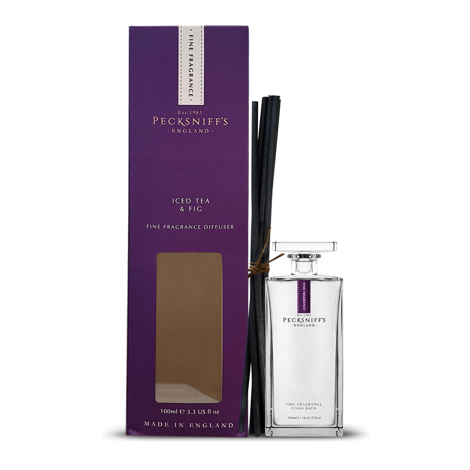 Pecksniffs Iced Tea & Fig Diffuser | 100ml/3.38 Fl Oz - Walmart.com